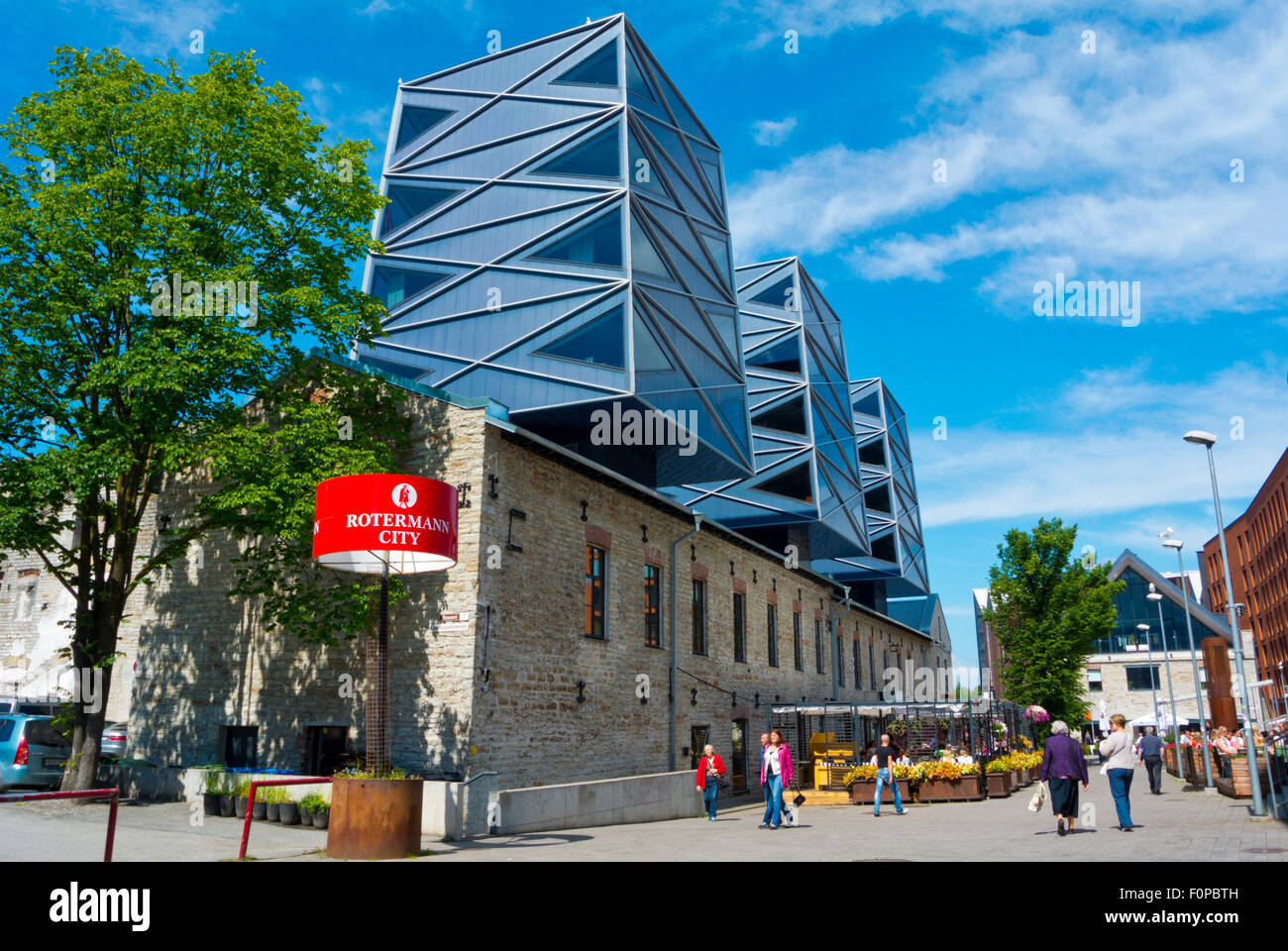 Rotermanni Kvartal, Rotermann quarter, with shops and restaurants ...