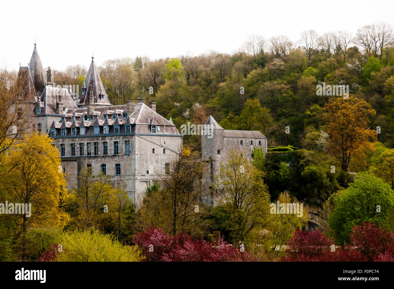 Durbuy Castle - Belgium Stock Photo - Alamy