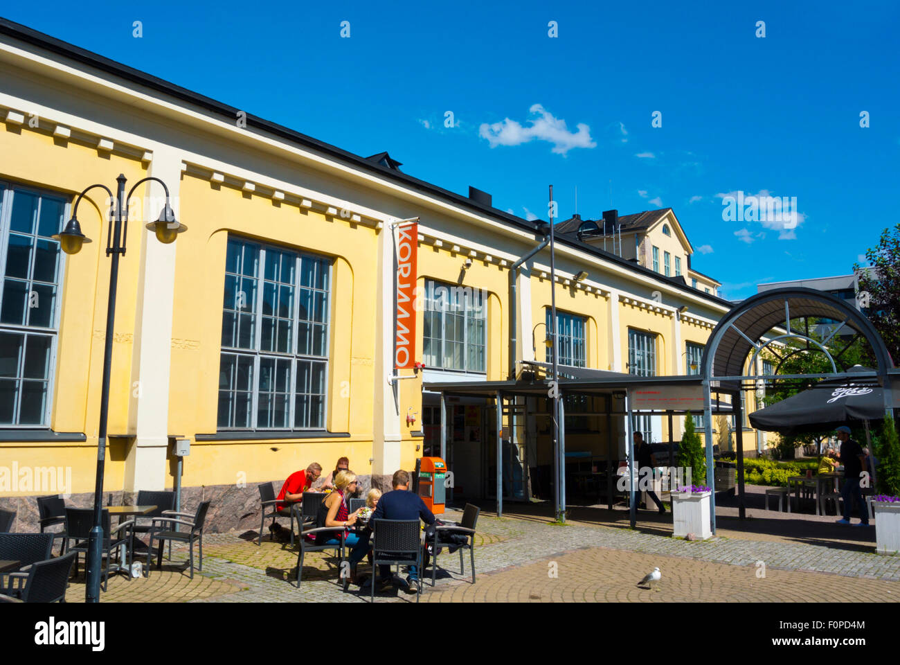 Korjaamo, cultural centre in former tram depot, Töölö, Helsinki ...