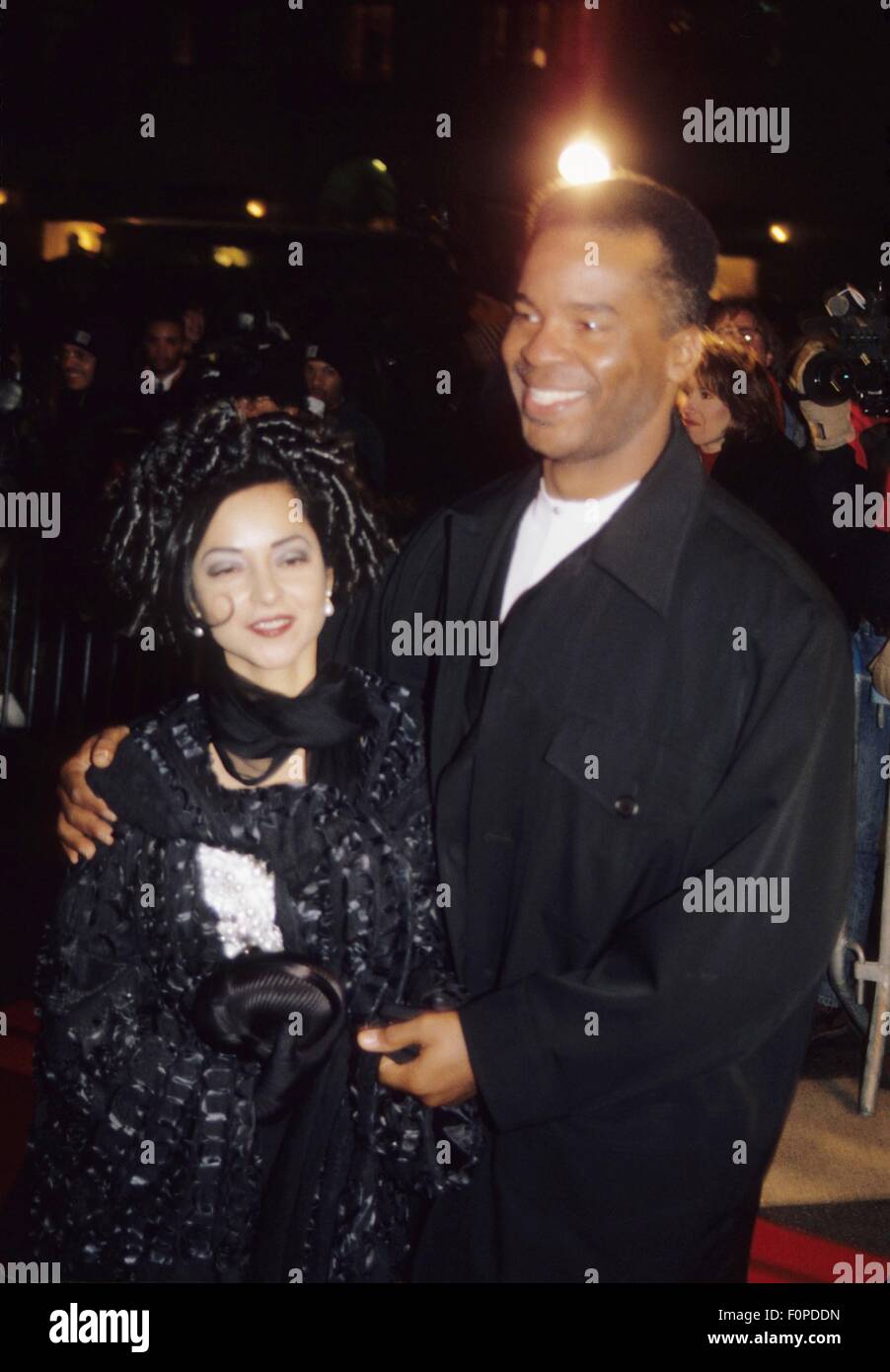 DAVID ALEN GRIER with wife at Eddie Murphy's Wedding 1993.l5084ar ...