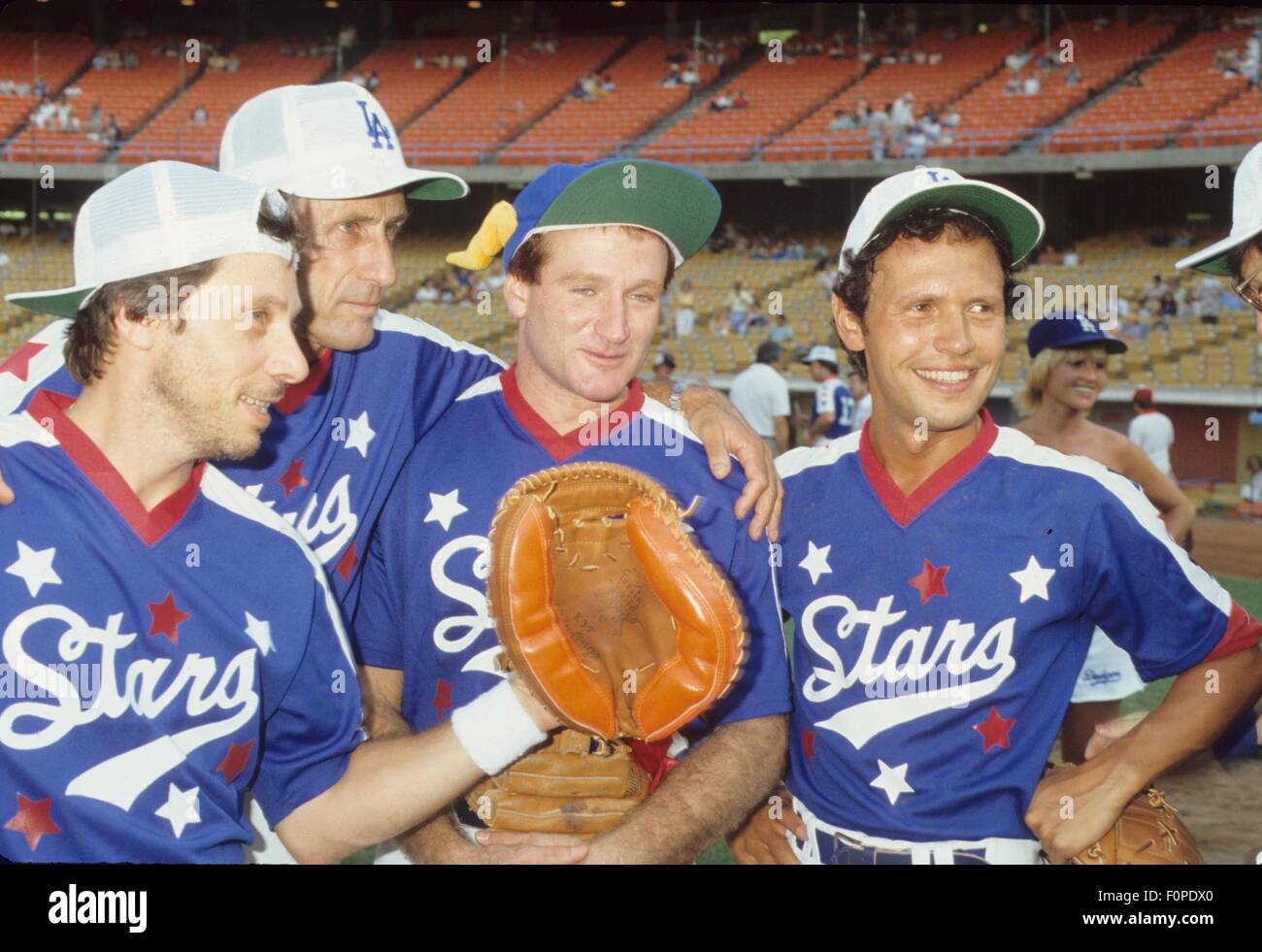 ROBIN WILLIAMS at 1980 Major League Baseball All-Star Game.11324. with ...