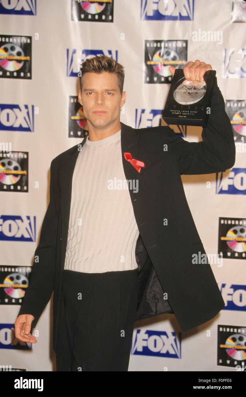RICKY MARTIN at 5th Blockbuster Awards Shrine Aud. Los Angeles Ca. 1999 ...