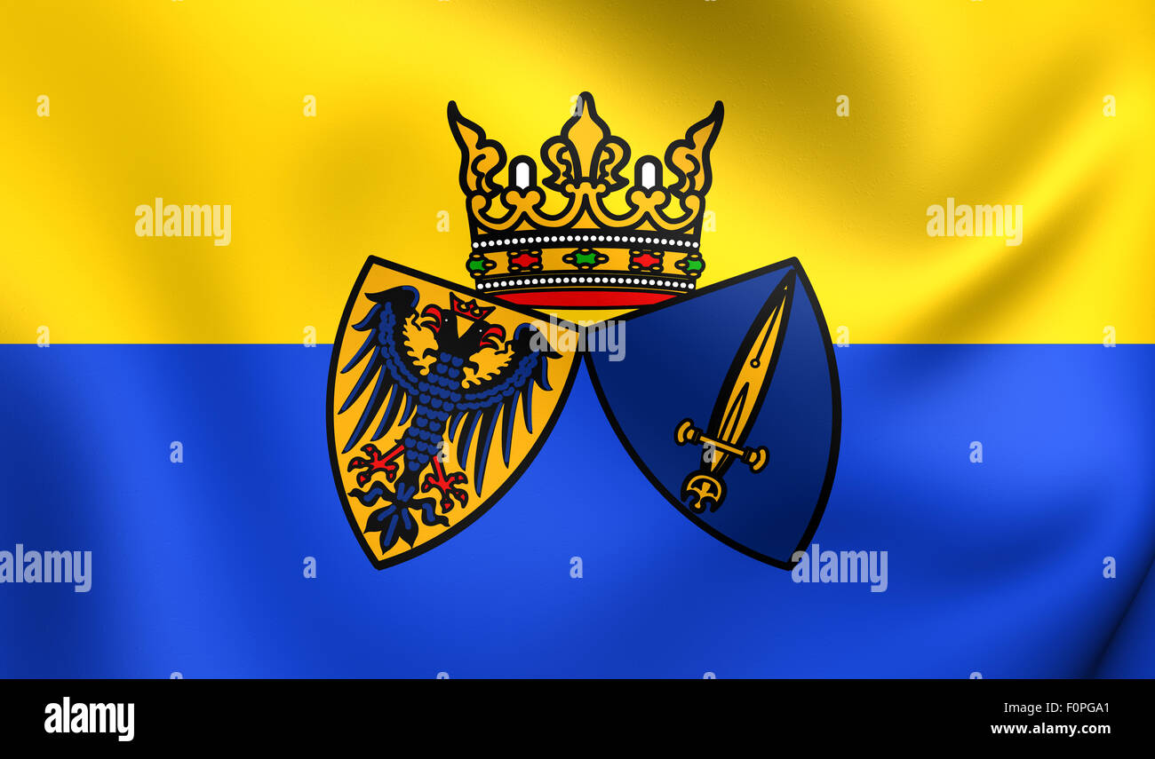 Flag of Essen, Germany. Close Up Stock Photo - Alamy