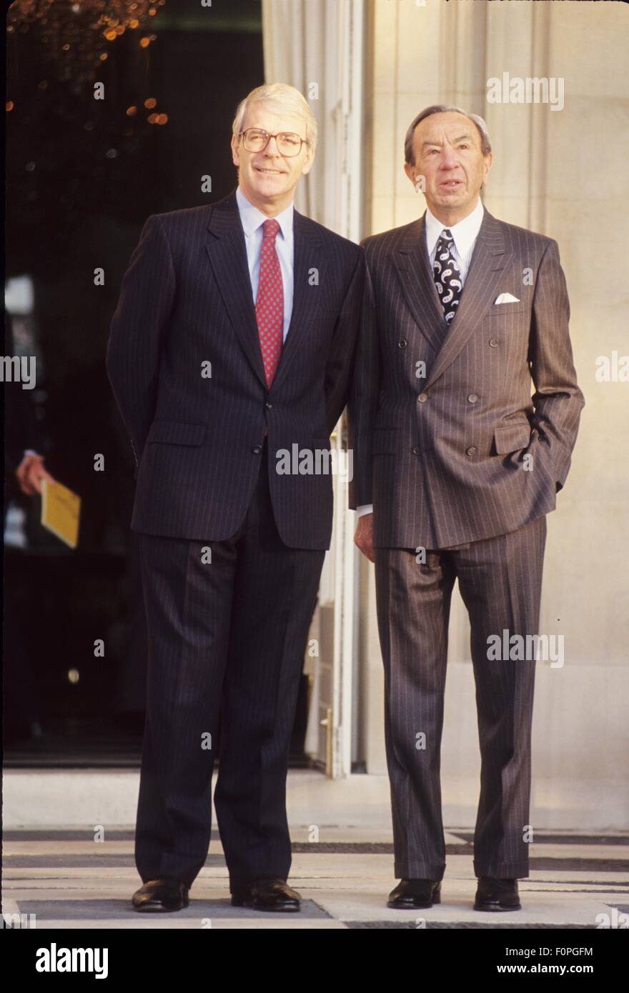 JOHN MAJOR with Warren Christopher Working Visit to Washington, DC 1995 ...