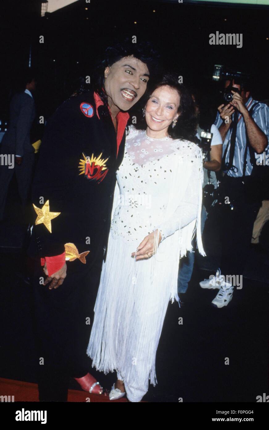 LITTLE RICHARD with Loretta Lynn 1994.l9093mf.AKA Richard Wayne ...