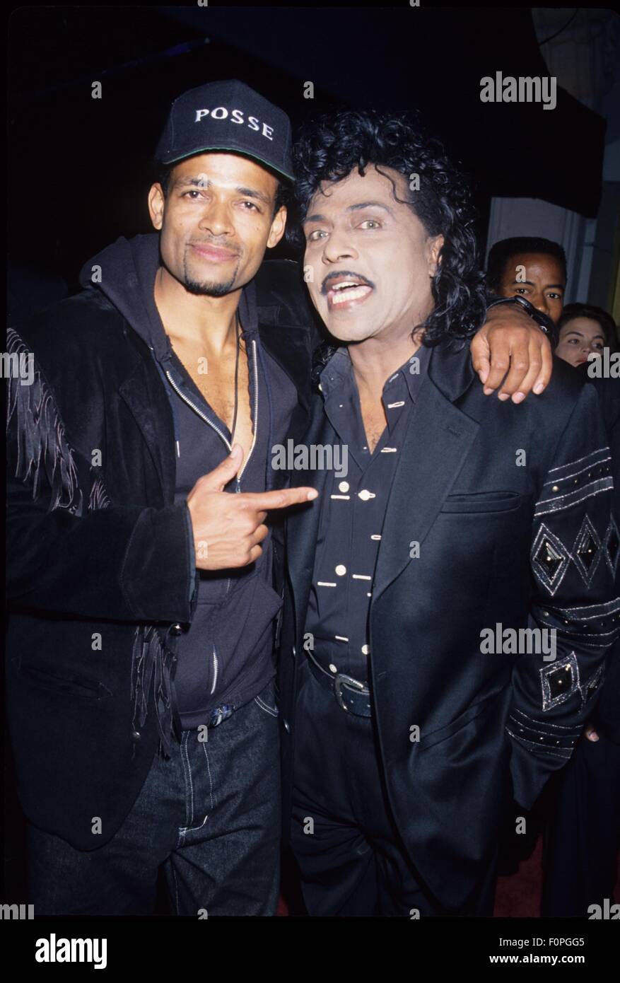 LITTLE RICHARD with Mario Van Peebles 1993.AKA Richard Wayne Penniman ...