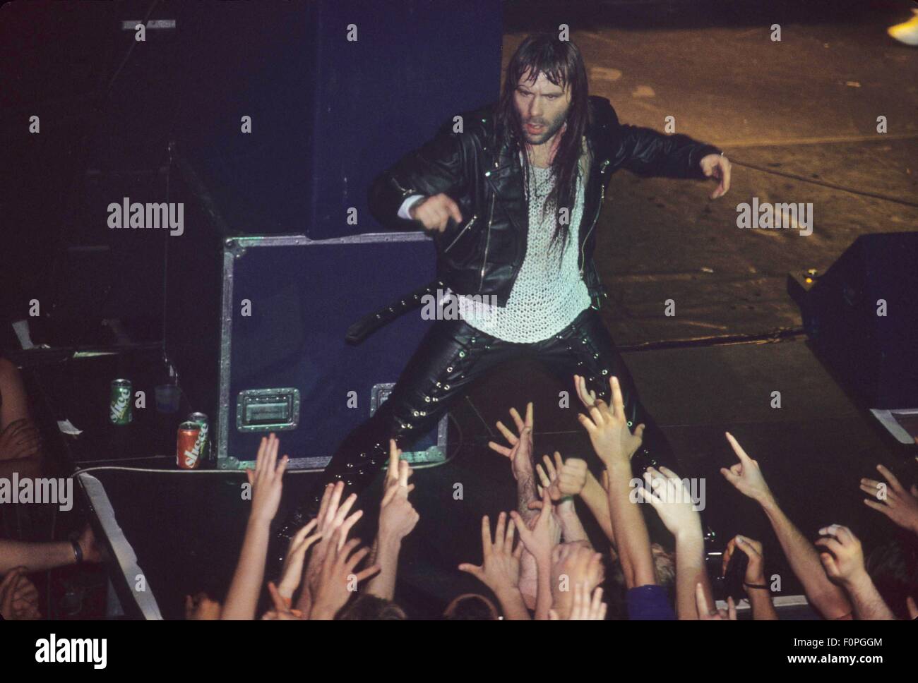 IRON MAIDEN at Rite in New York City.l4215. © Mitchell Gerber/Globe ...
