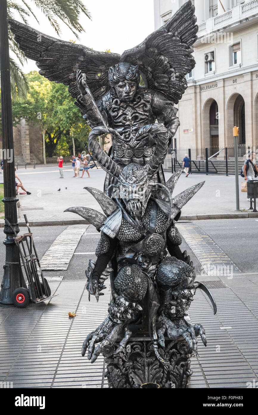 Human Statue Street Entertainers High Resolution Stock Photography and ...