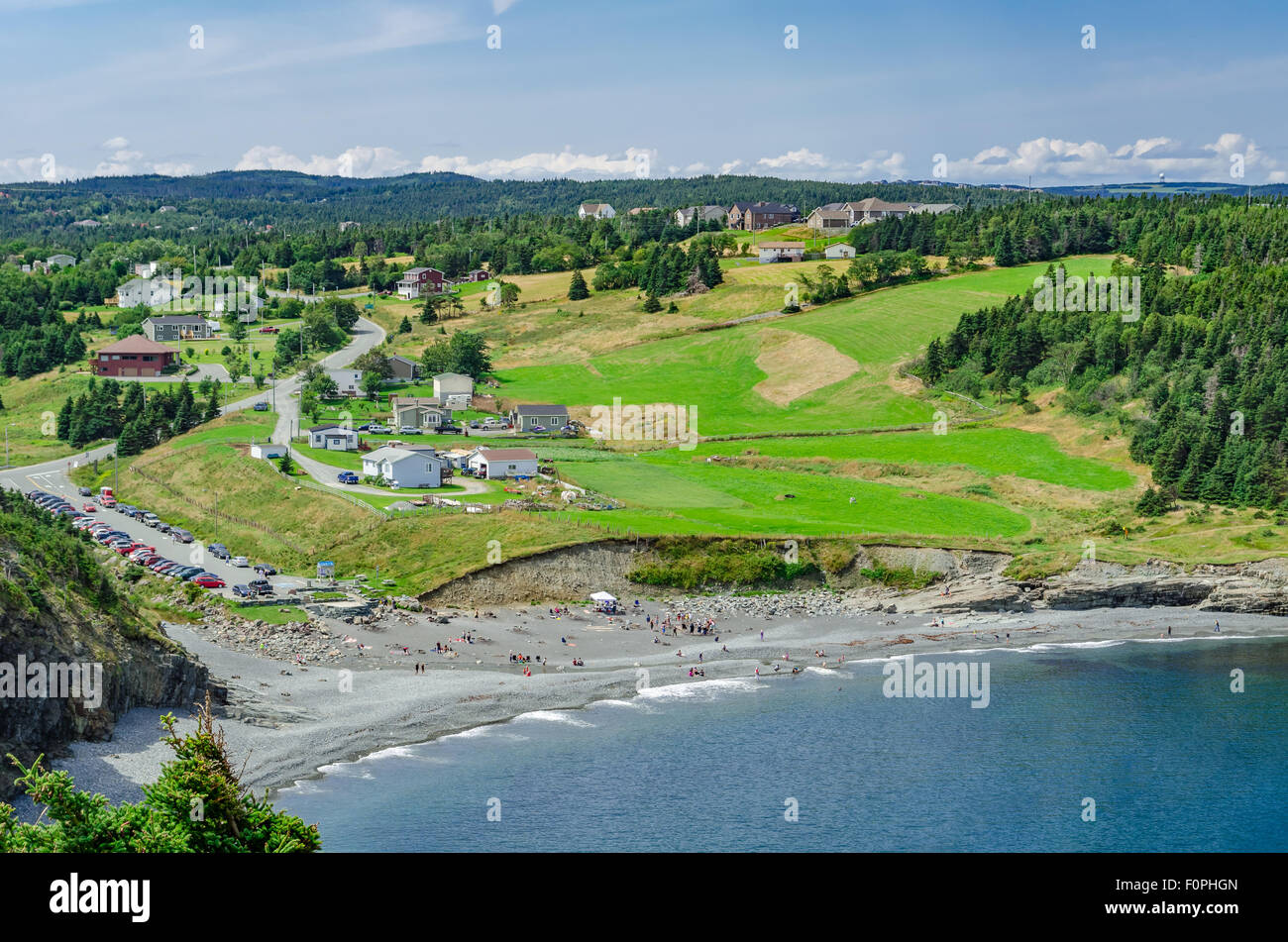 Newfoundland, canada aerial hi-res stock photography and images - Alamy