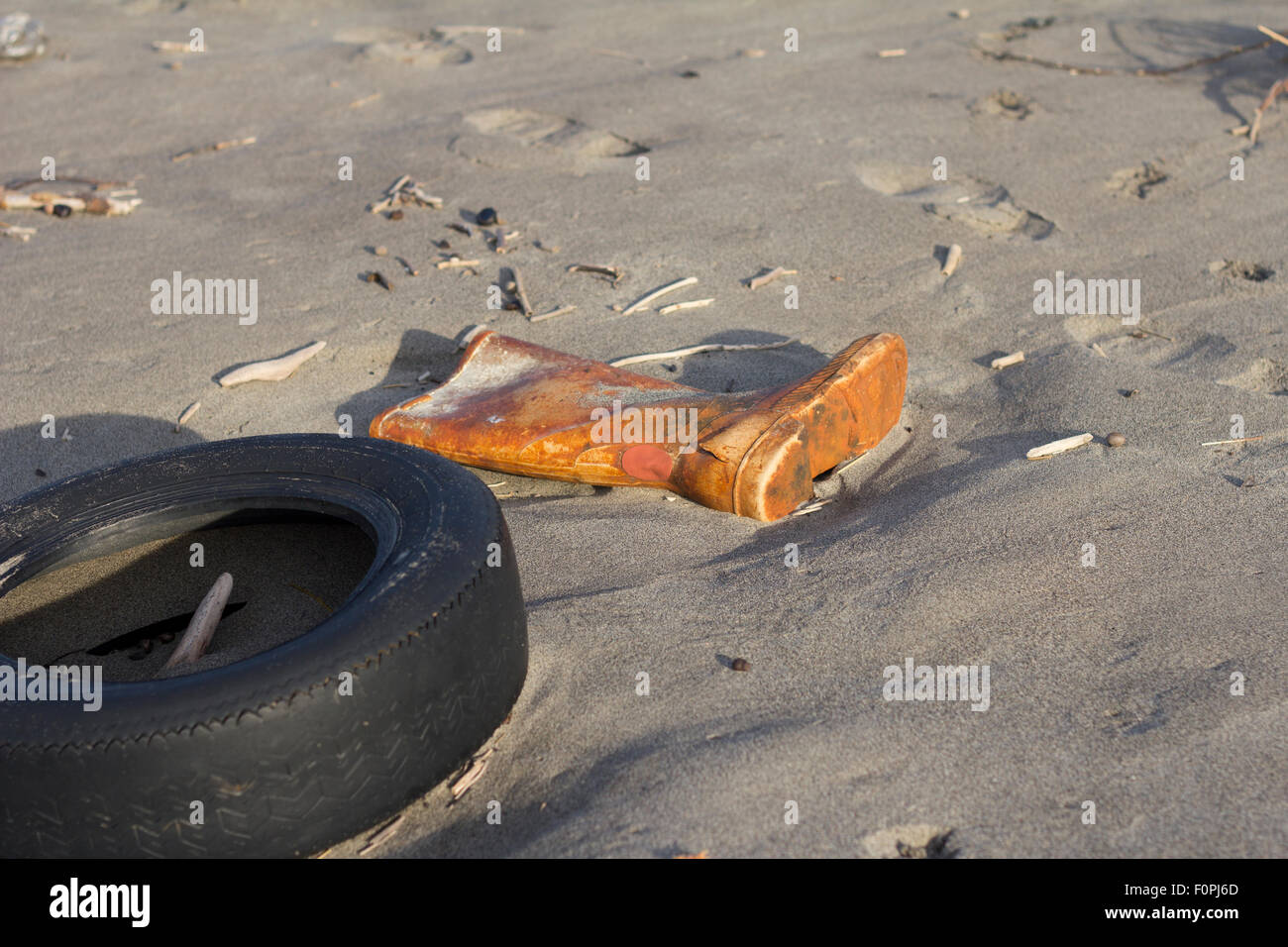 Boot and tire Stock Photo - Alamy