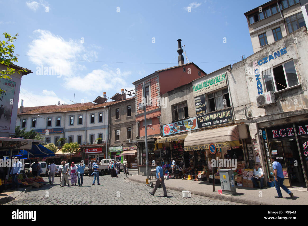 Black Sea port of Trabzon, Trabzon Province, Turkey, Eurasia Stock ...
