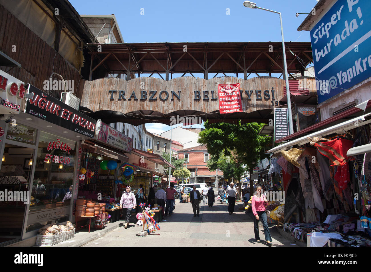 Black Sea port of Trabzon, Trabzon Province, Turkey, Eurasia Stock ...