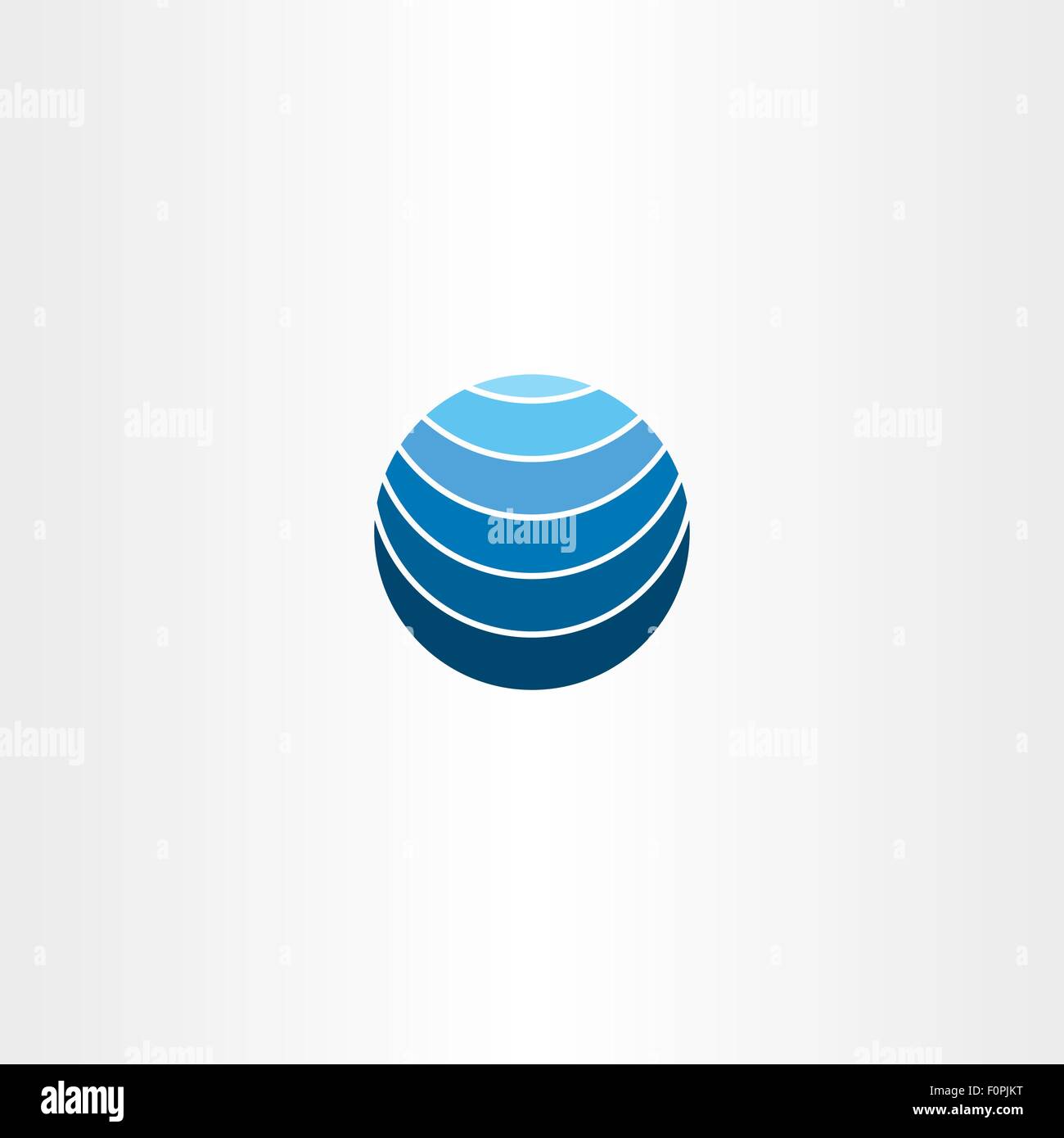 blue logo globe earth symbol element design Stock Vector Image & Art ...