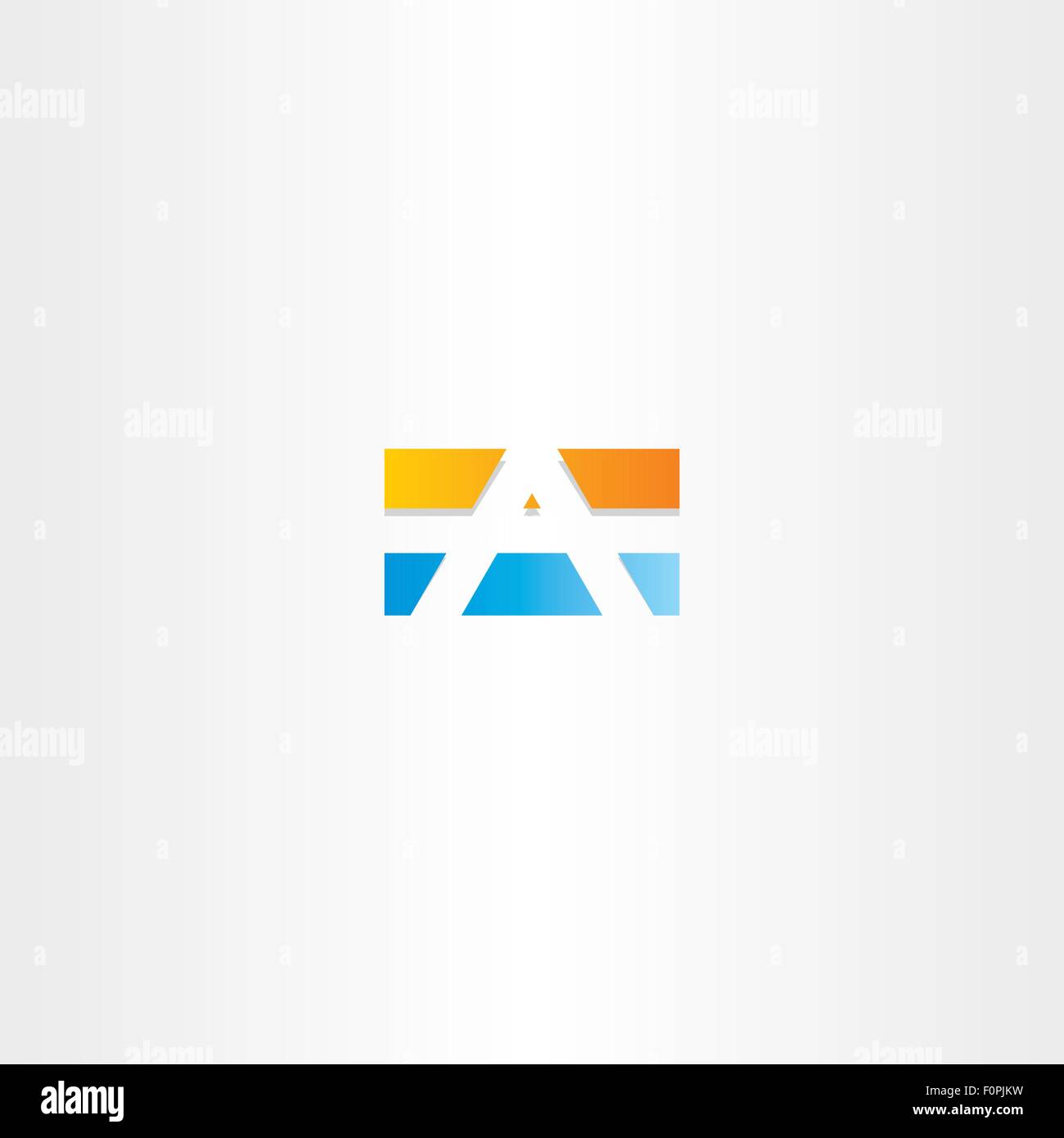 Letter rectangle logo sign symbol hi-res stock photography and images ...