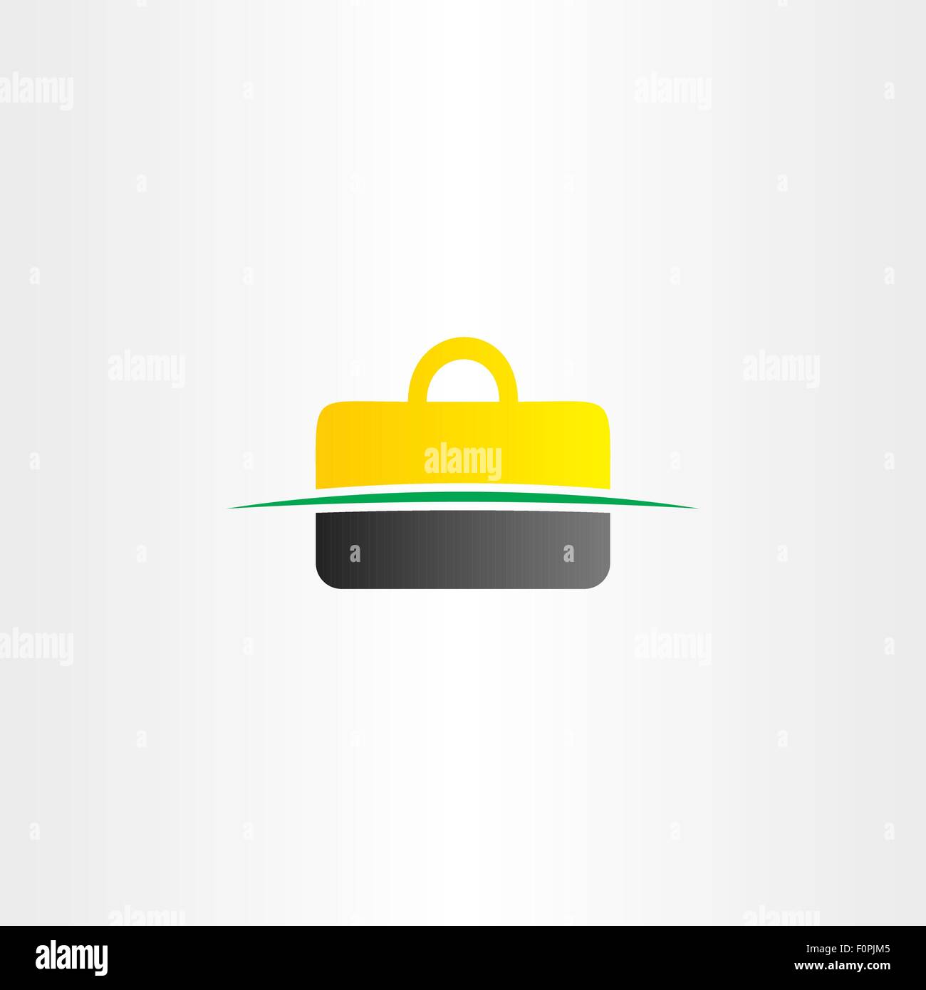 briefcase logo vector element symbol design sign Stock Vector Image ...