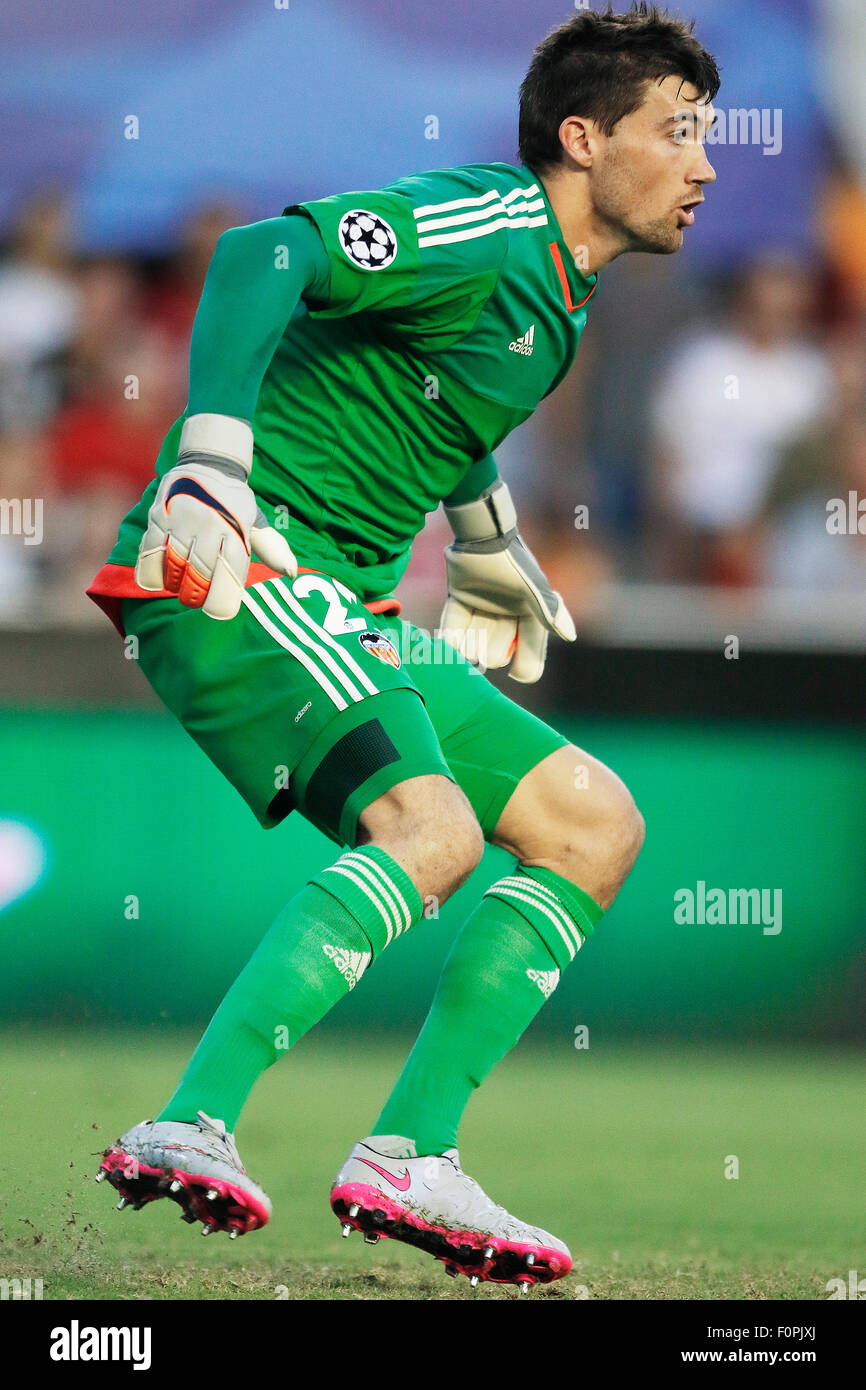 Valencia, Spain. 19th Aug, 2015. UEFA Champions League football ...