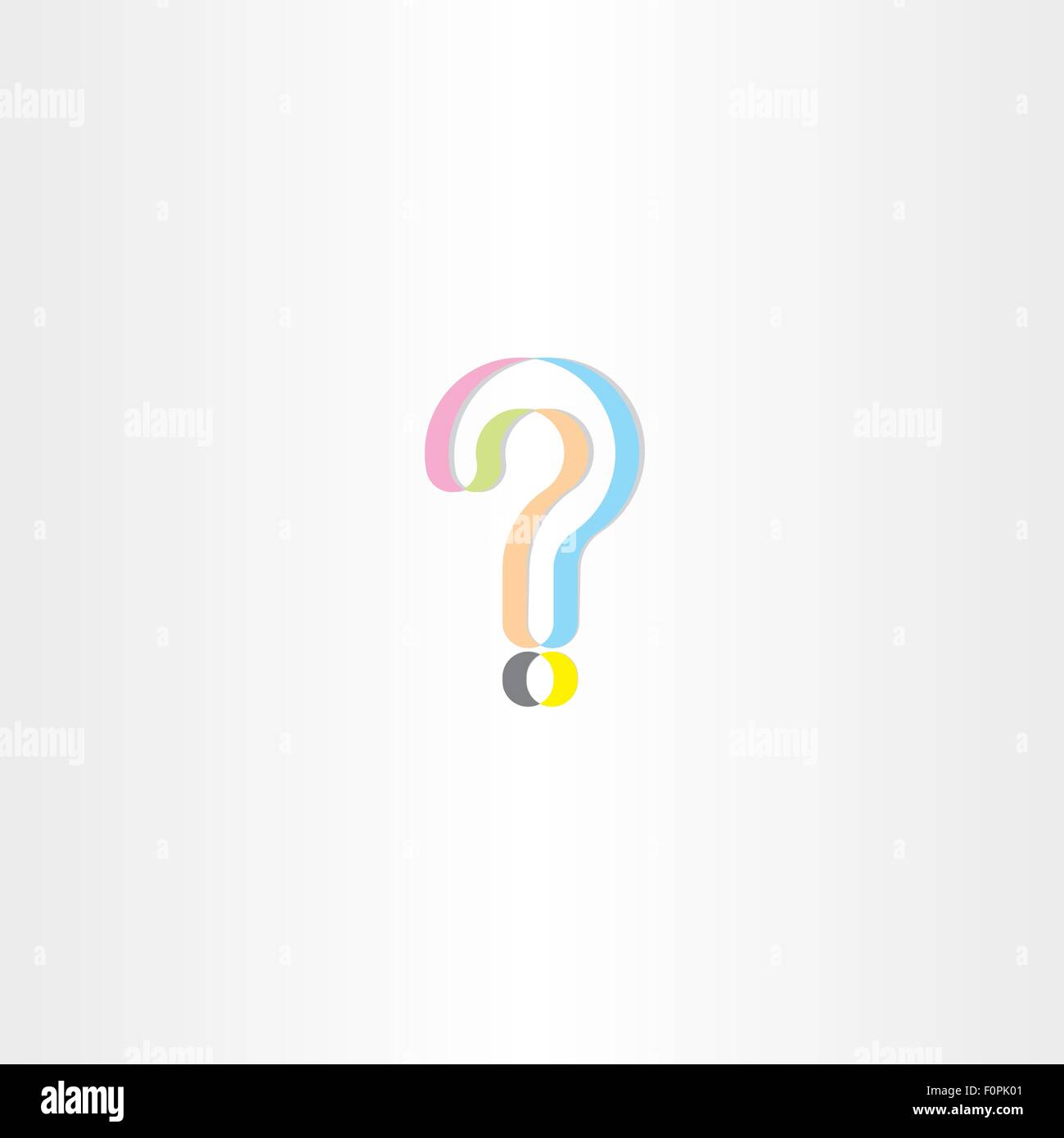 Question mark glossy Stock Vector Images - Alamy