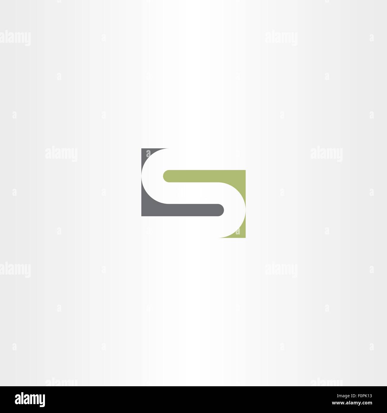 Green and gray logo Stock Vector Images - Alamy