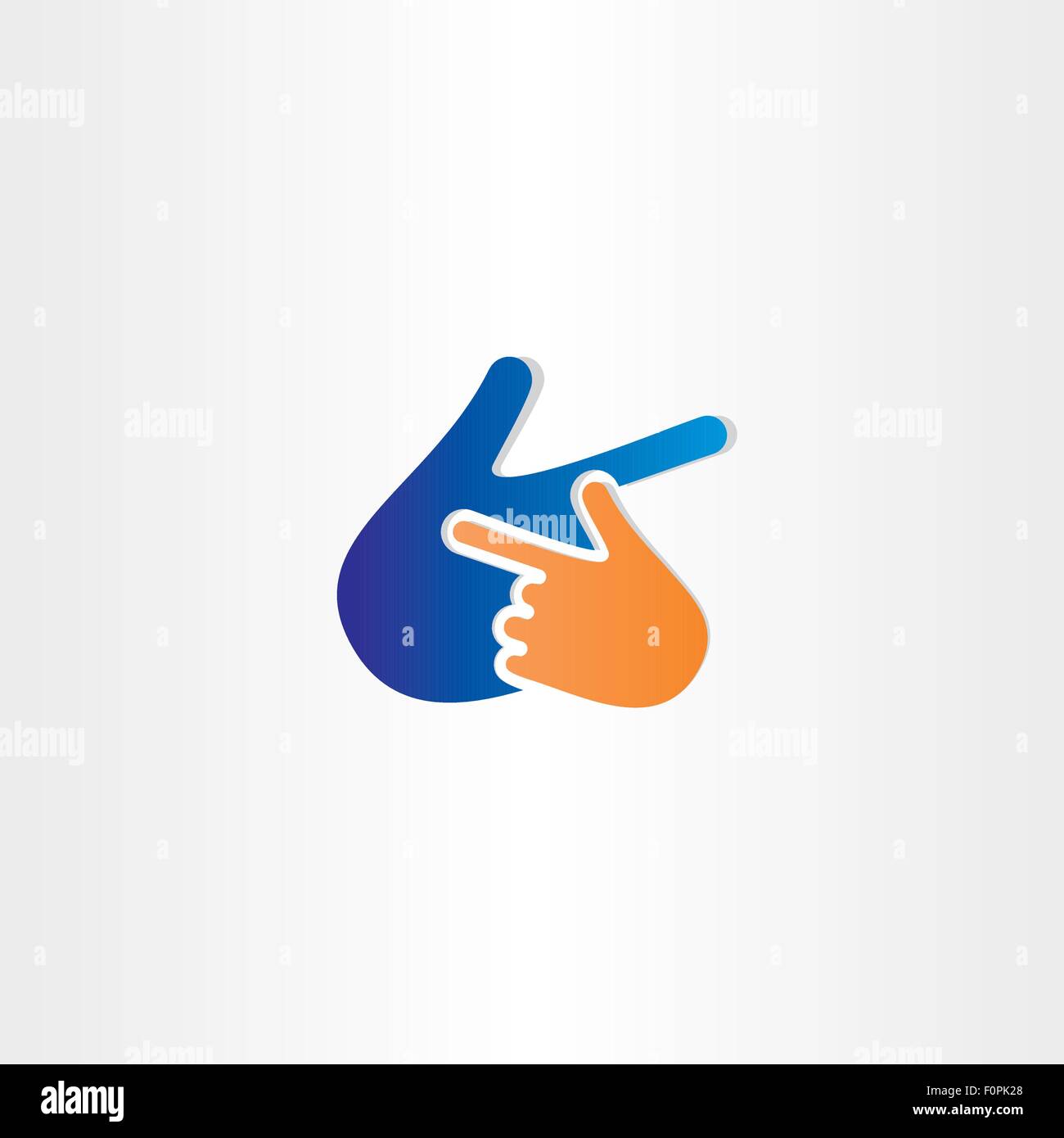 human hand pointer icon vector design Stock Vector Image & Art - Alamy