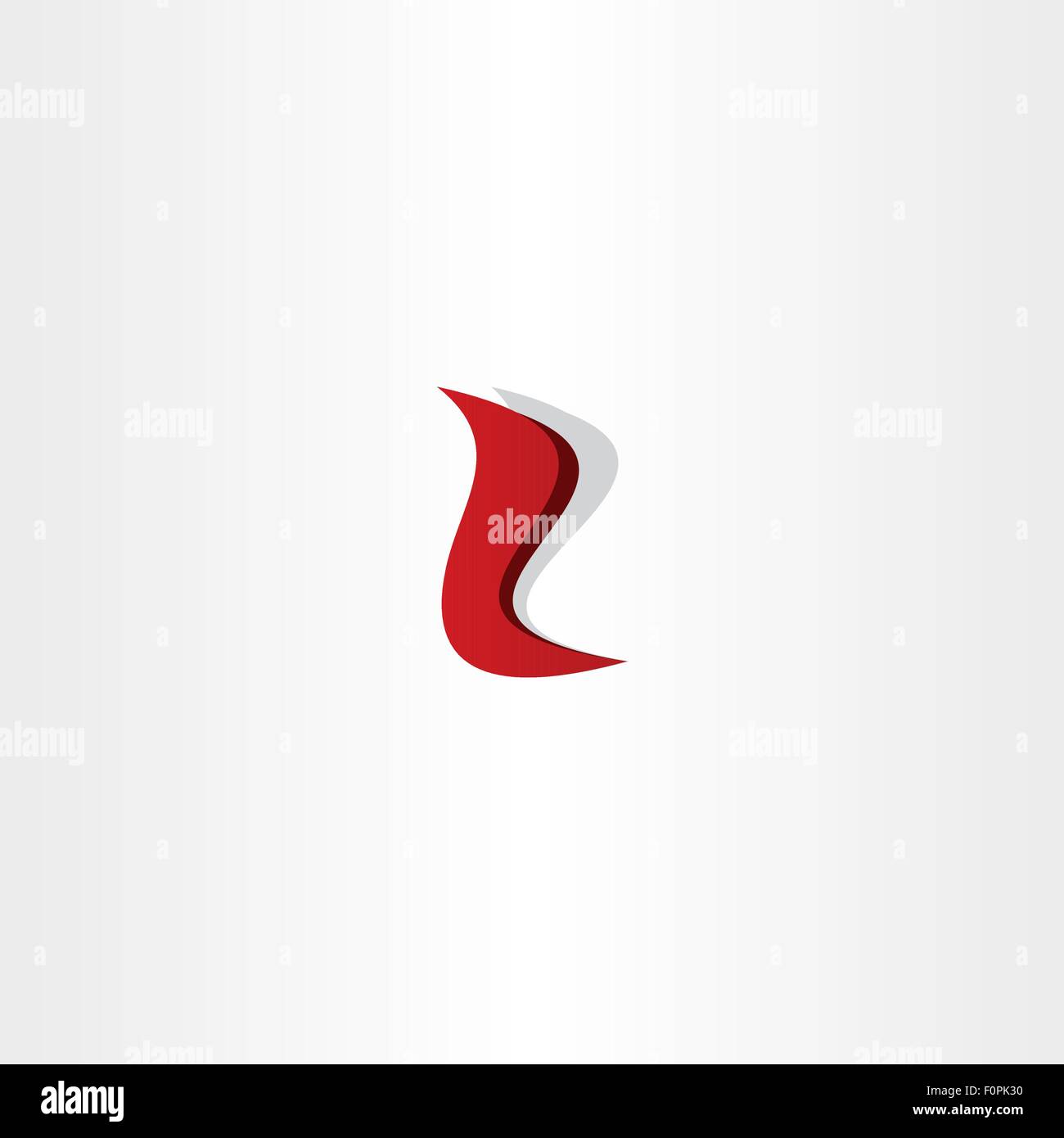 letter l red logo vector font design shape Stock Vector Image & Art - Alamy
