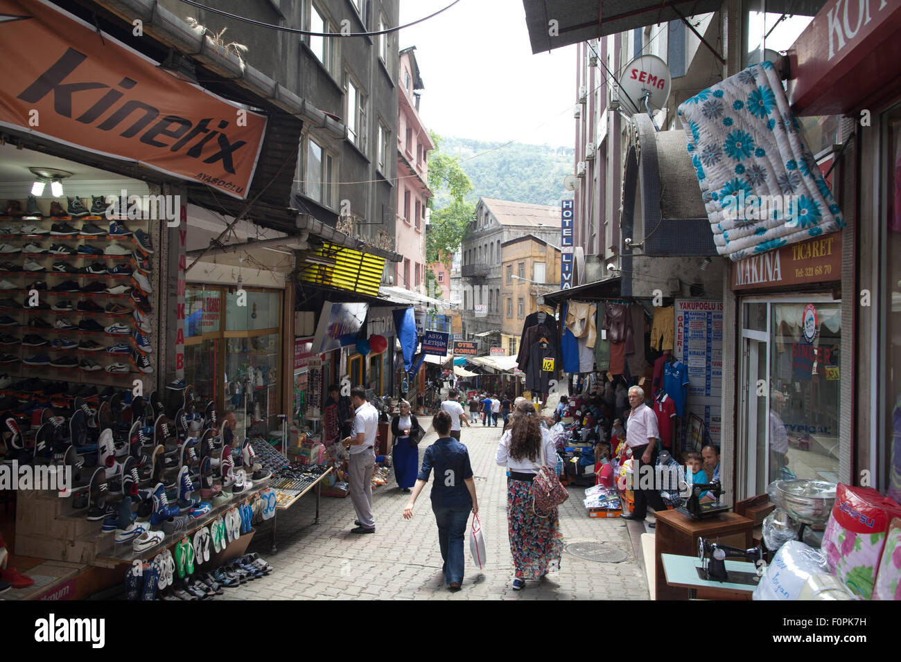 Black Sea port of Trabzon, Trabzon Province, Turkey, Eurasia Stock ...