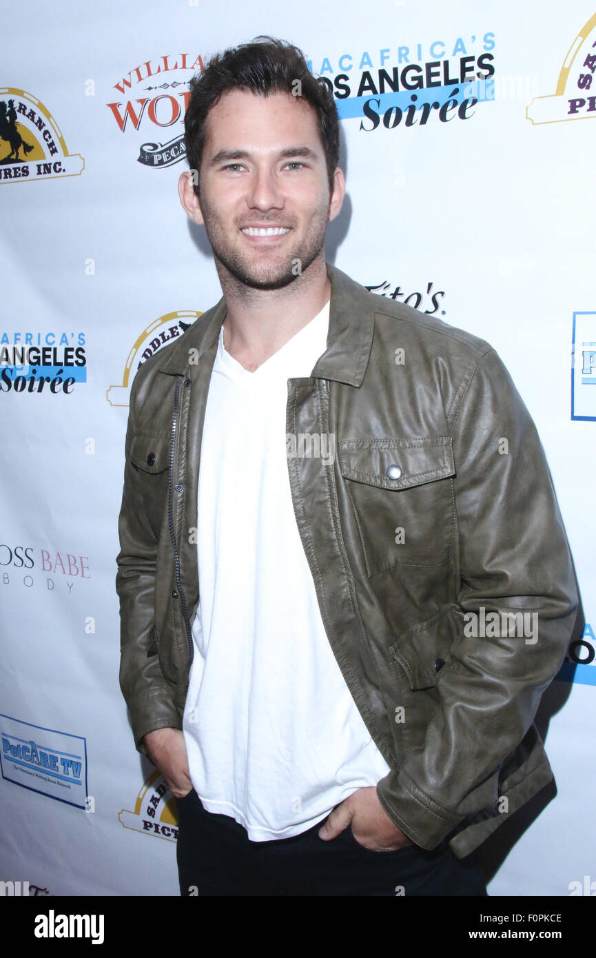 MacAfrica's Tribeca Los Angeles Soirée Featuring: Luke McKenzie Where ...