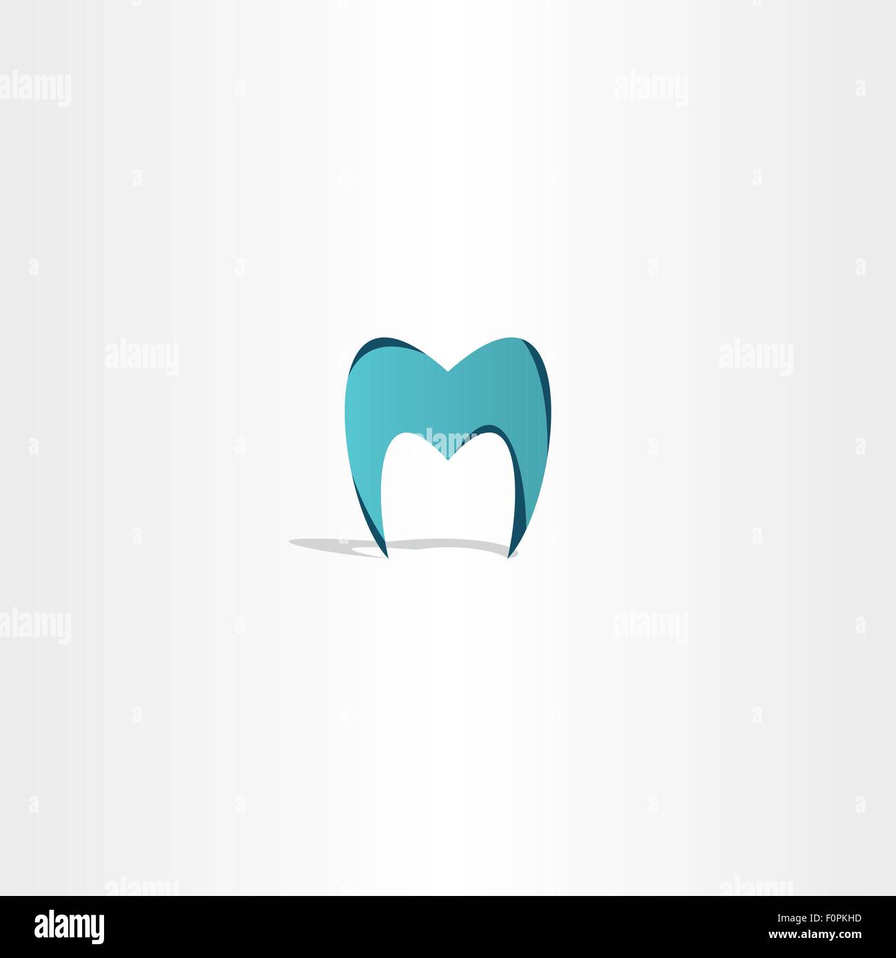 Tooth logo hi-res stock photography and images - Alamy