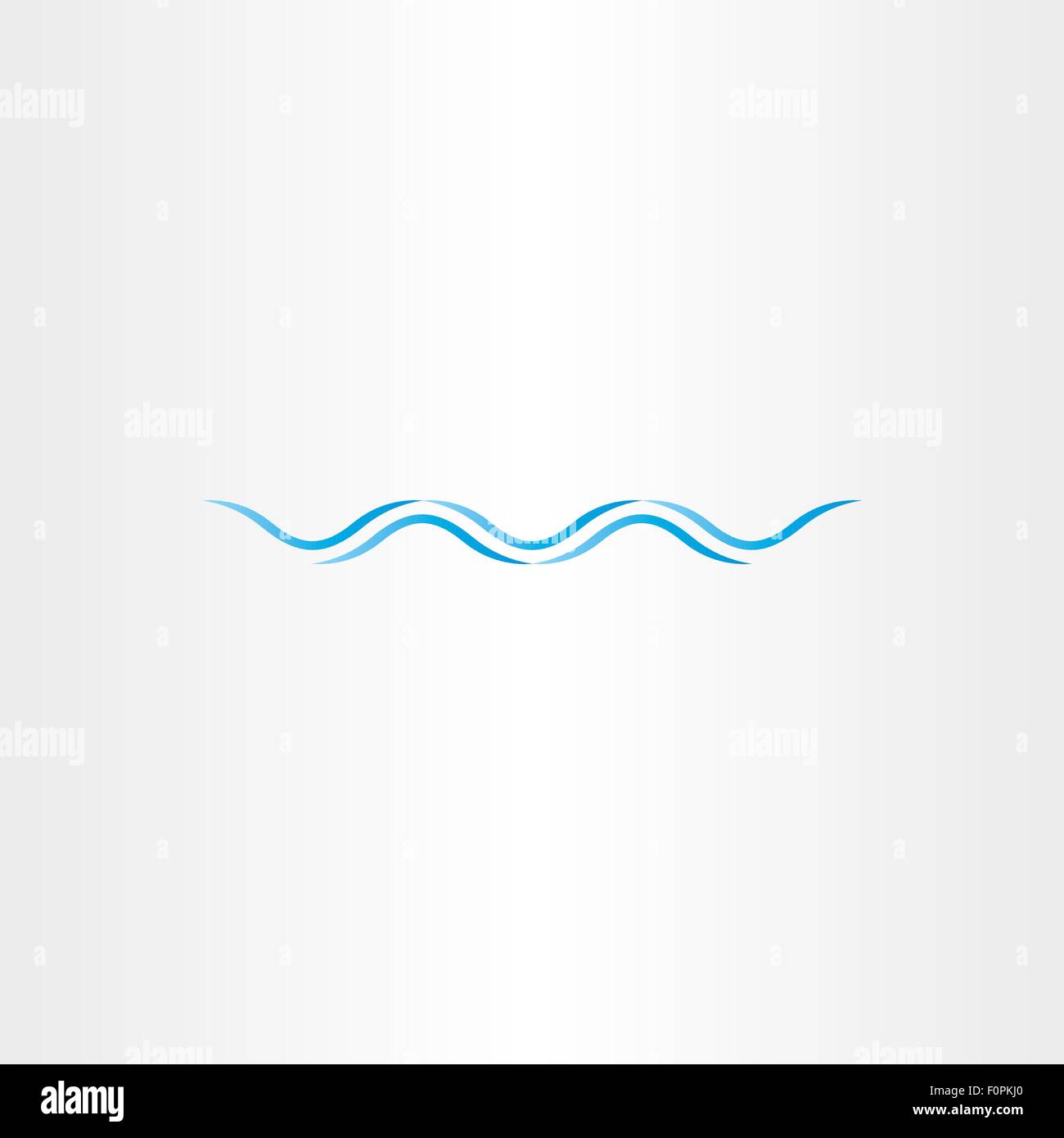 water wave ocean waves icon design element sign Stock Vector Image ...