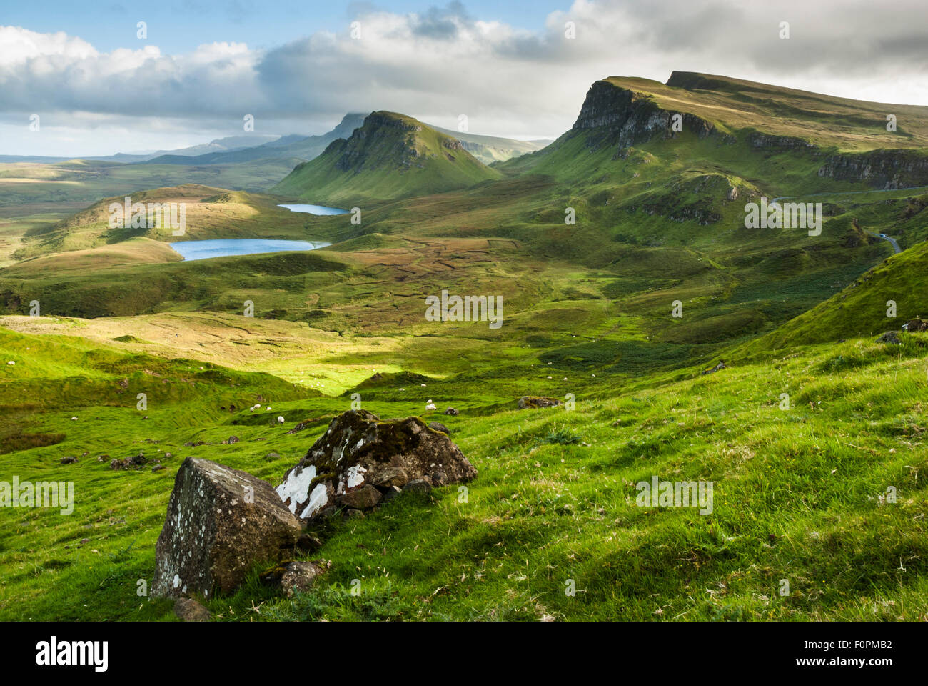 The Trotternish Ridge on Skye was formed by an ancient landslide ...