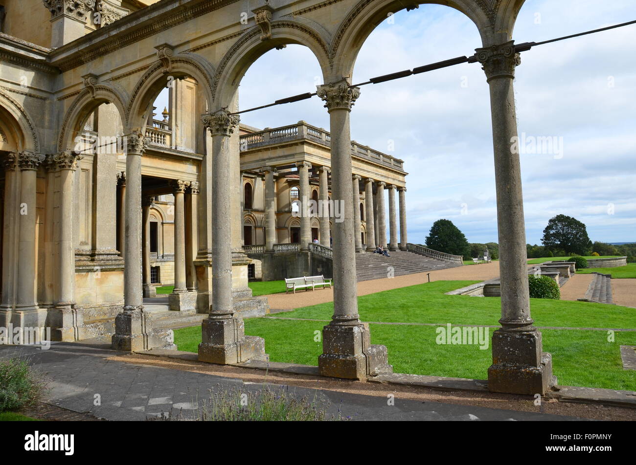 The ruins of Witley Court In Worcestershire Stock Photo - Alamy