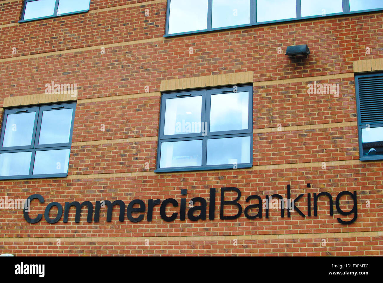 HSBC Bank Commercial building Stock Photo - Alamy