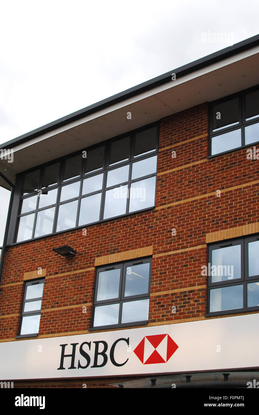 HSBC Bank Commercial building Stock Photo - Alamy