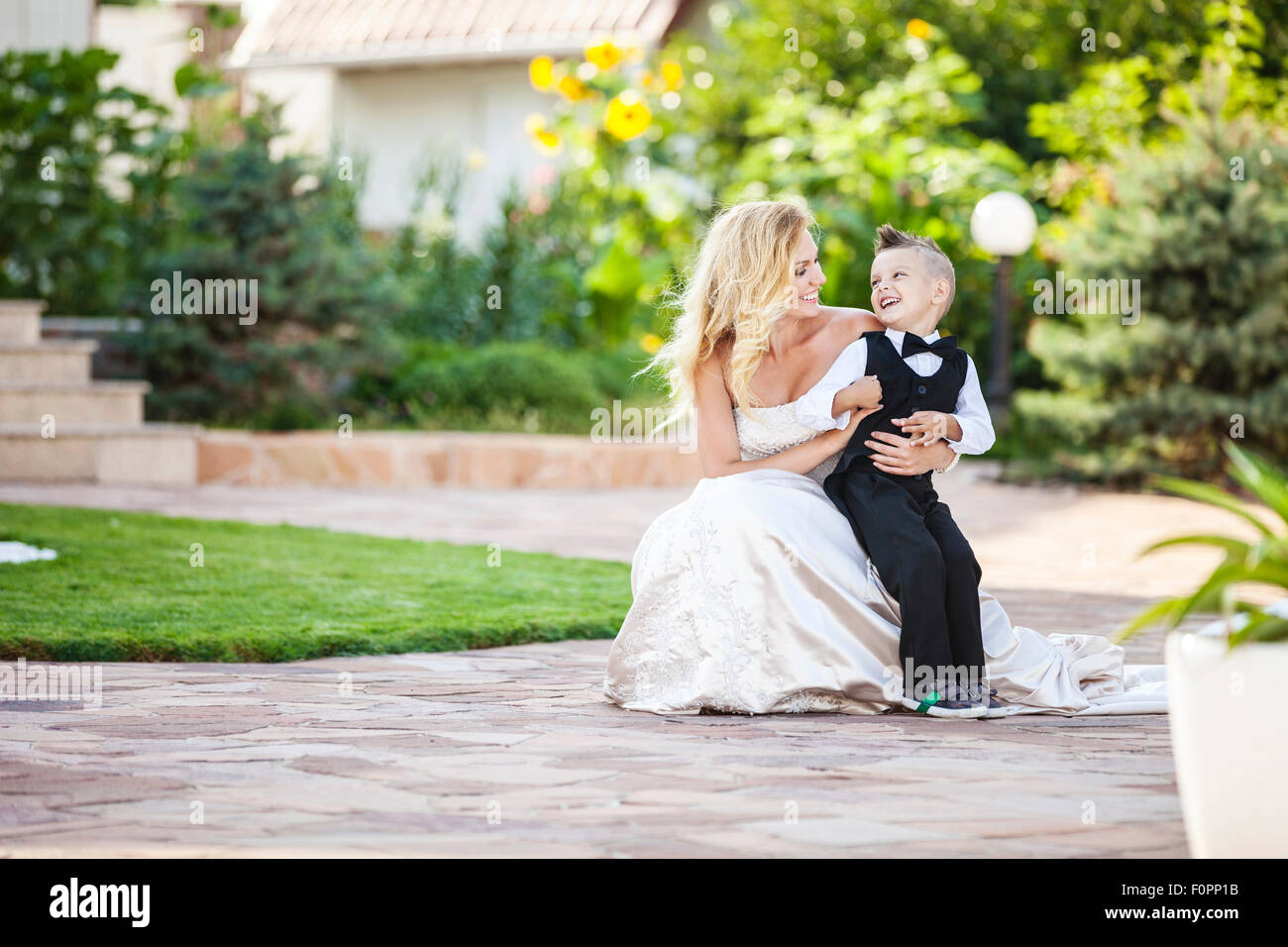 Wedding boy girl child hi-res stock photography and images - Alamy