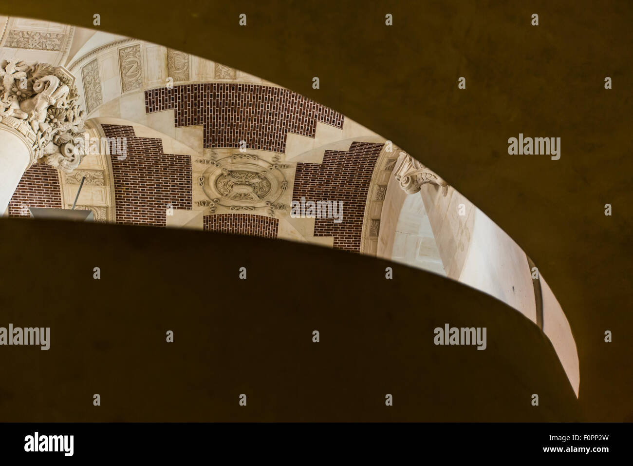 France Paris Louvre exhibition hall Stock Photo - Alamy