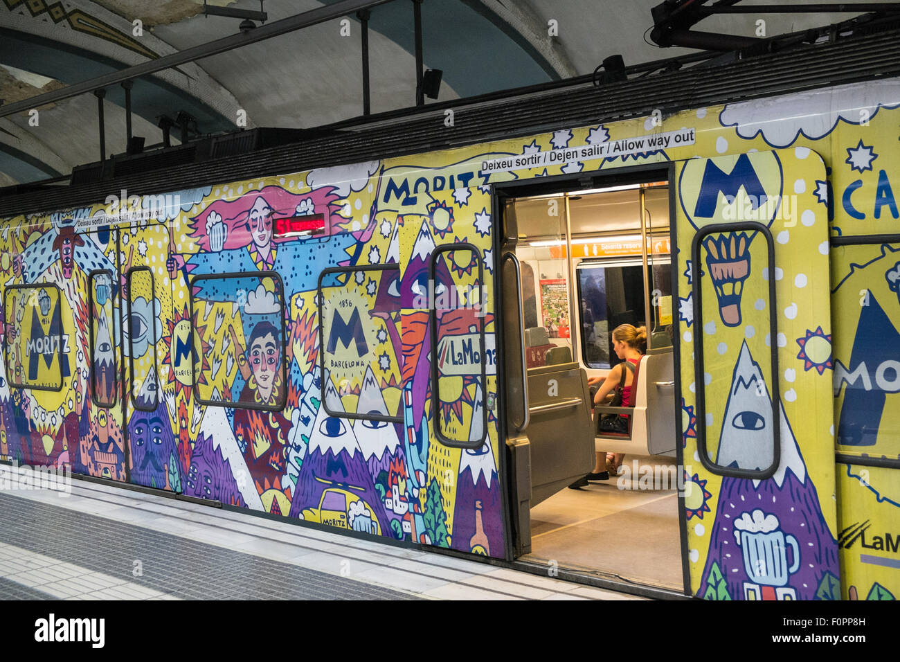 Local train services and underground train stations in Barcelona ...