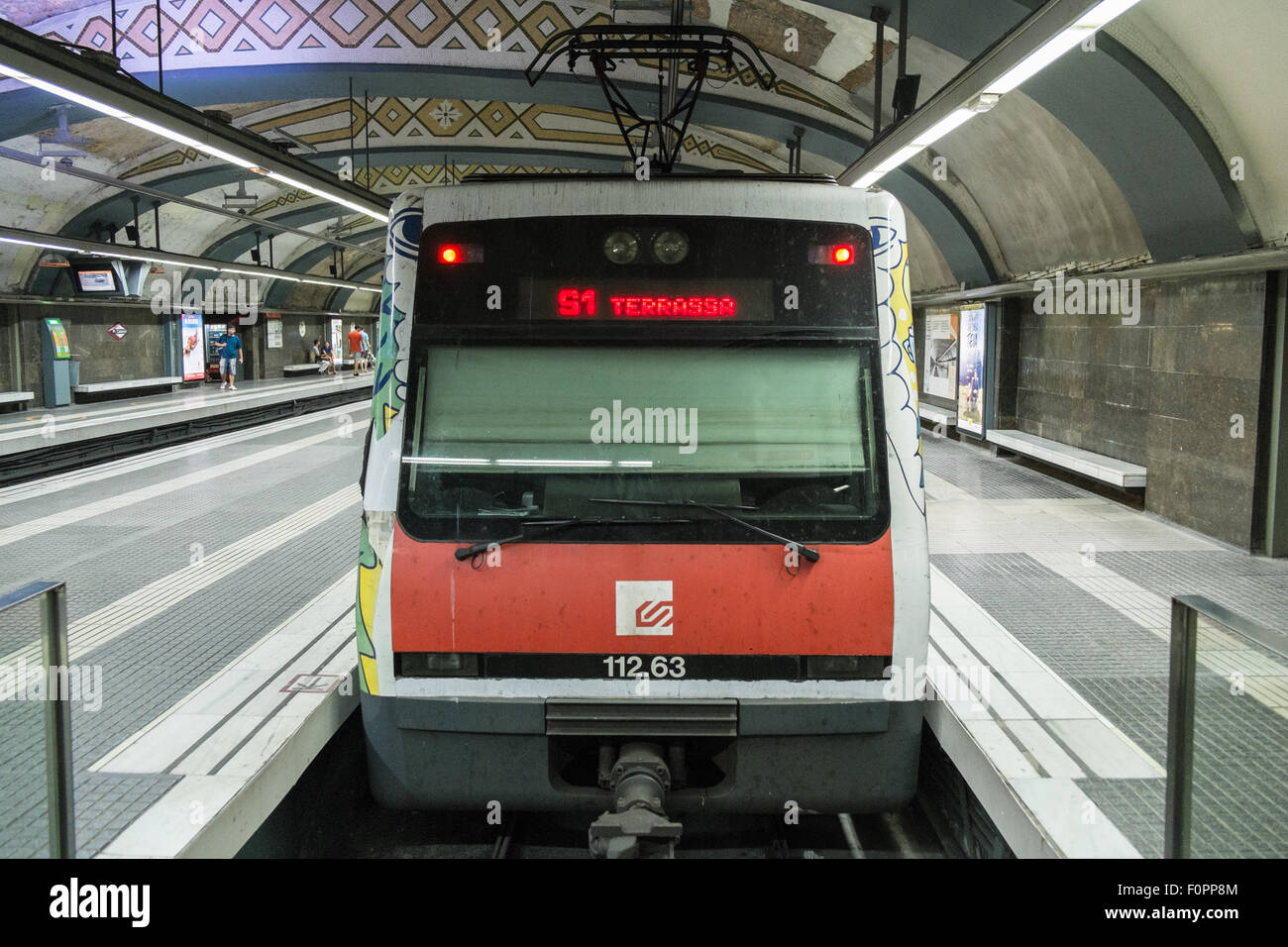 Local train services and underground train stations in Barcelona ...