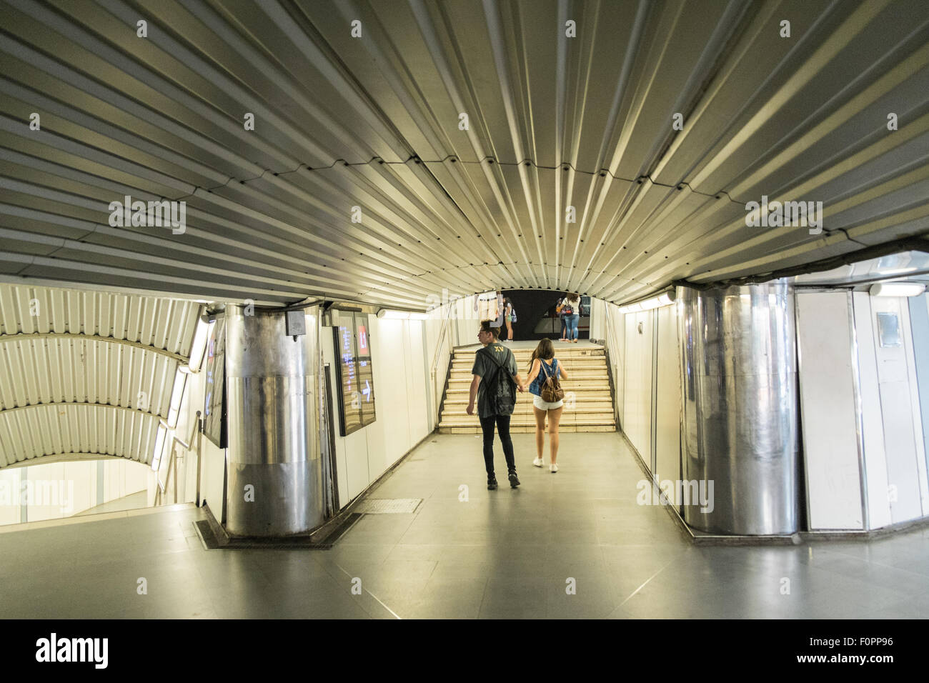 Local train services and underground train stations in Barcelona ...