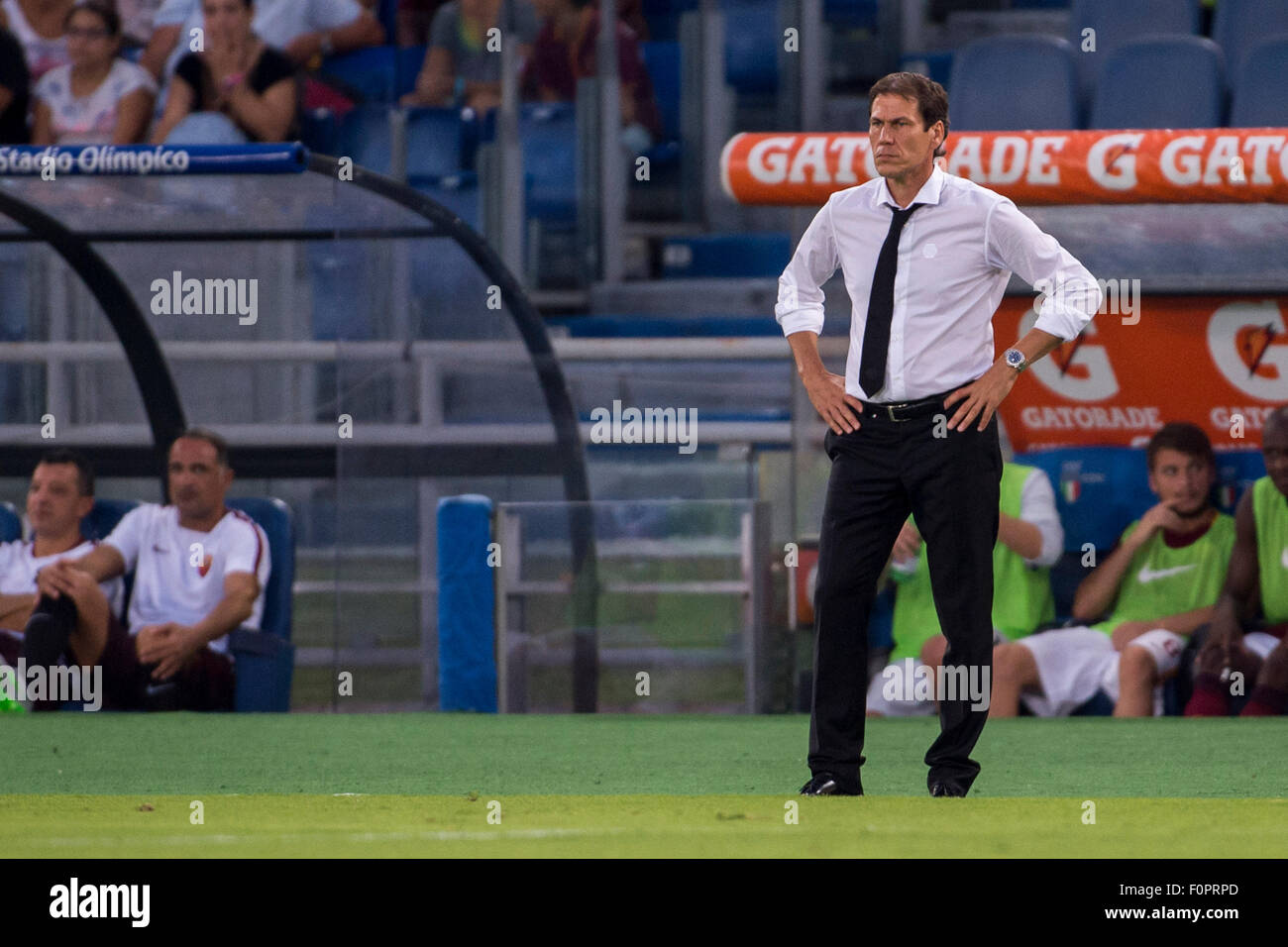 Rudi Garcia (Roma), AUGUST 14, 2015 - Football / Soccer : Pre-season ...