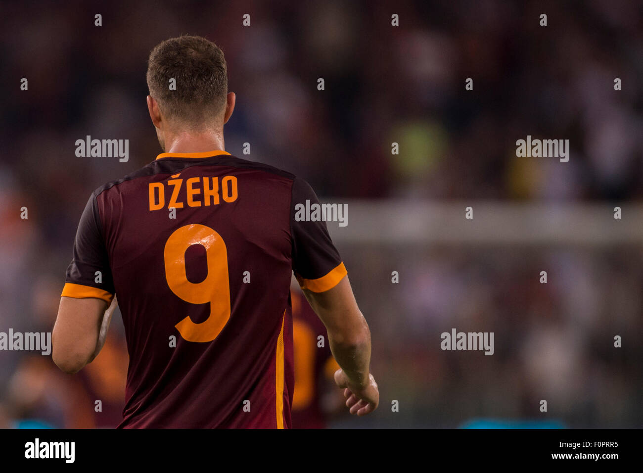 Edin Dzeko (Roma), AUGUST 14, 2015 - Football / Soccer : Pre-season ...