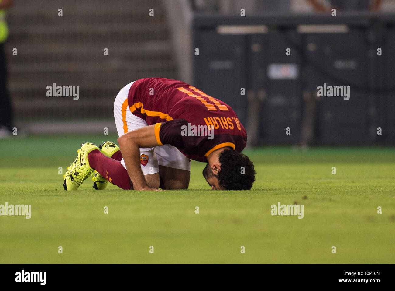 Mohamed Salah (Roma), AUGUST 14, 2015 - Football / Soccer : Mohamed ...