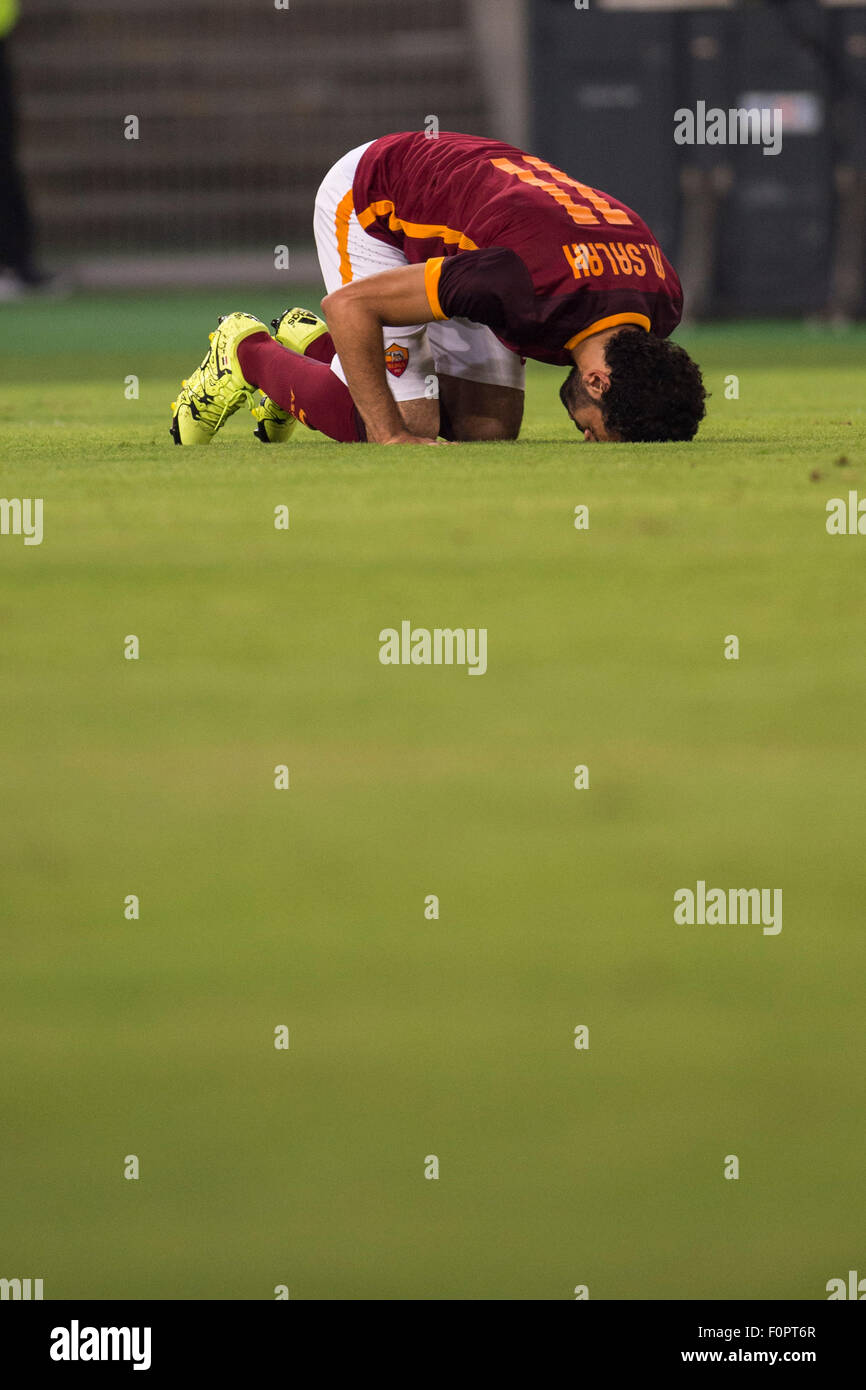 Mohamed Salah (Roma), AUGUST 14, 2015 - Football / Soccer : Mohamed ...