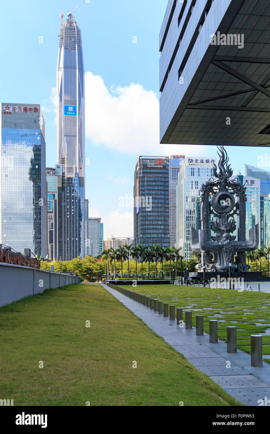 Ping an finance center hi-res stock photography and images - Alamy