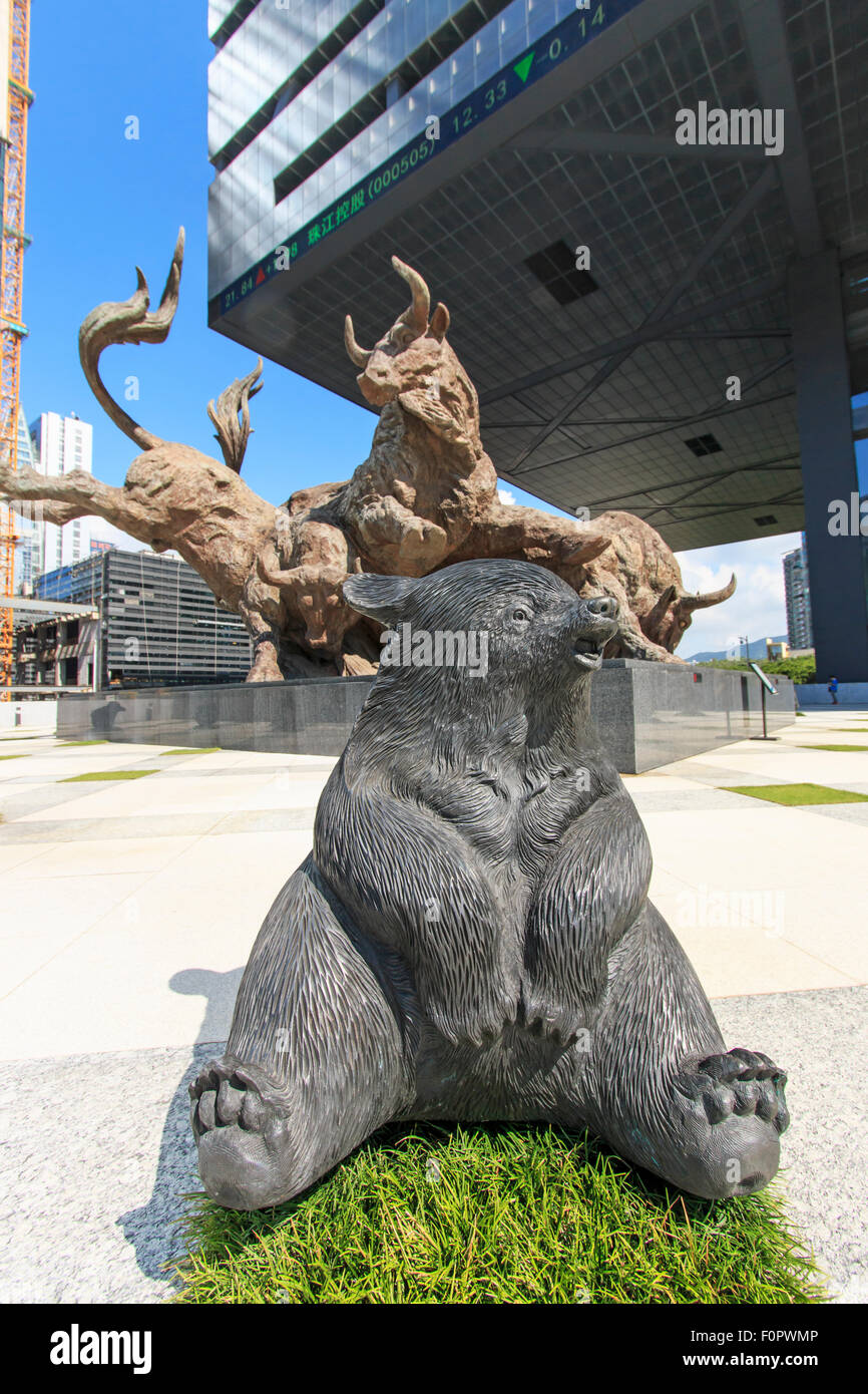 Stock market building in shenzhen hi-res stock photography and images ...