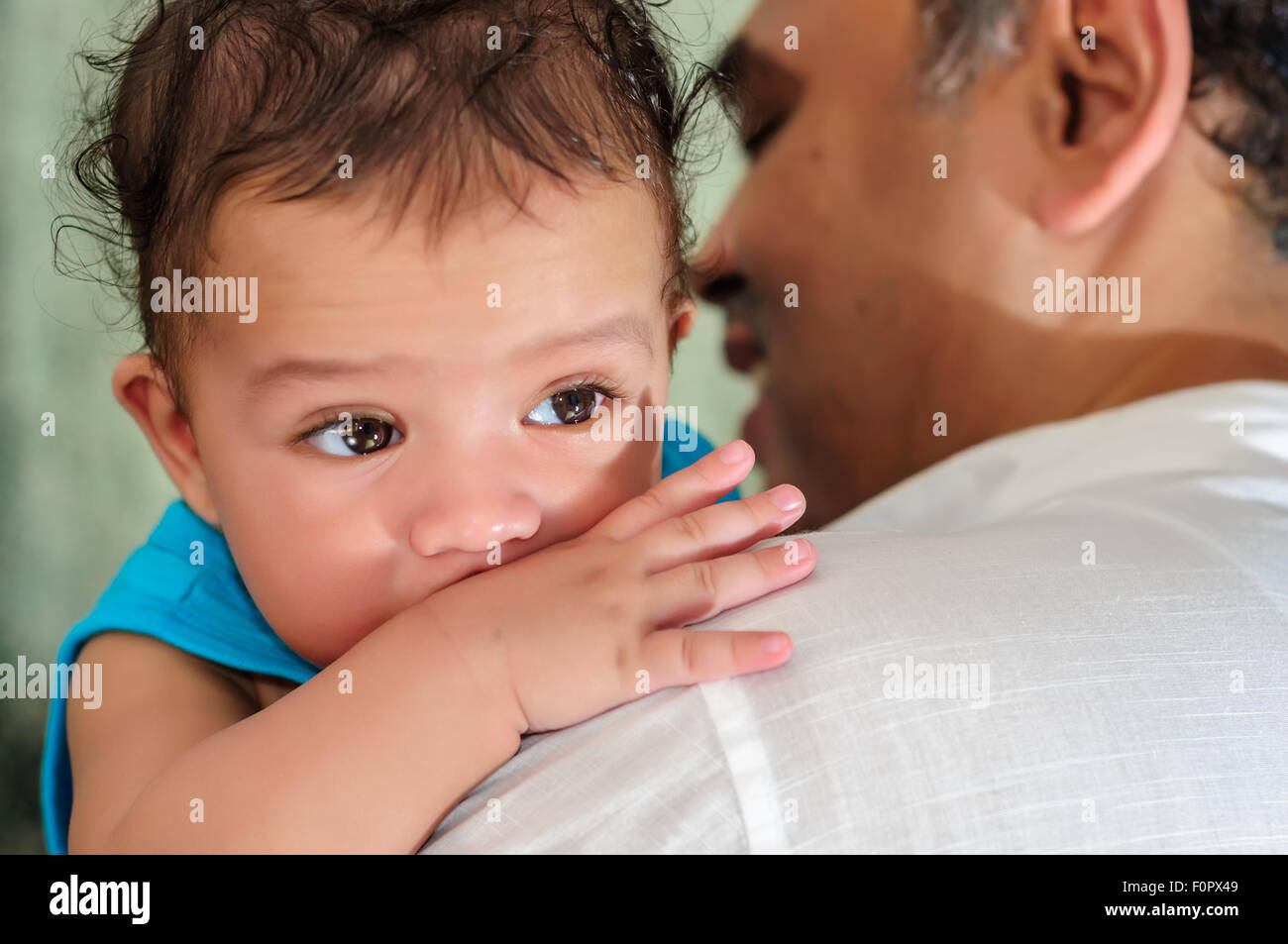 Portrait happy family bengali father hi-res stock photography and ...