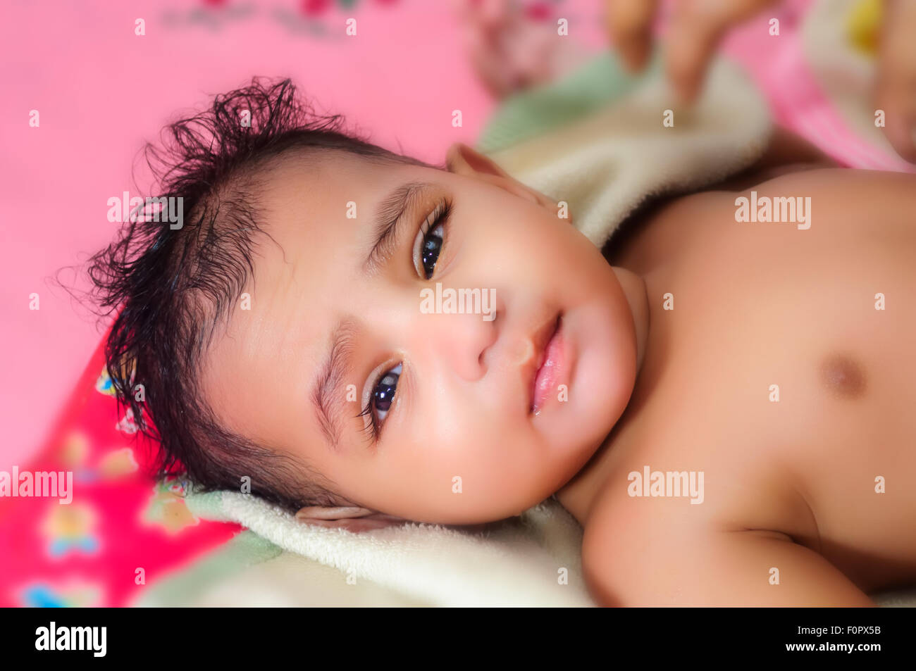 Portrait of a cute little Bengali boy in different moods with closeup ...