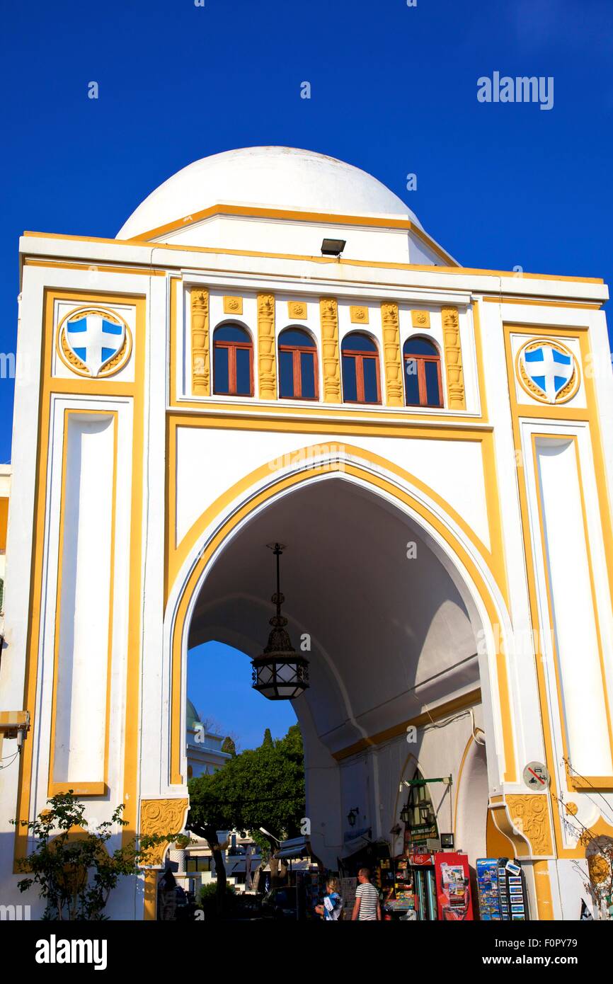 New Market, Rhodes, Dodecanese, Greek Islands, Greece, Europe Stock ...