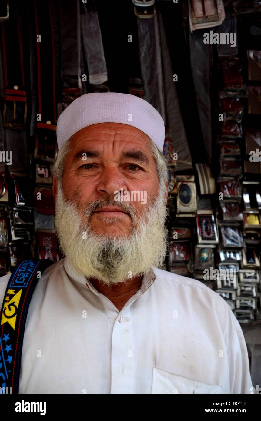 Portrait old pakistani man beard hi-res stock photography and images ...