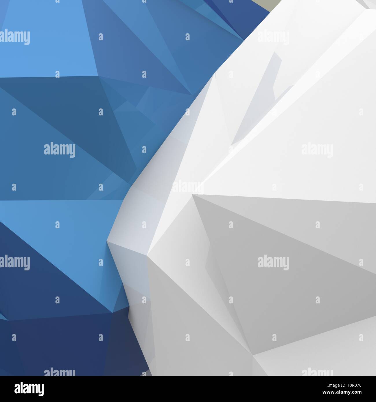Abstract low polygon geometric with social media network diagram ...