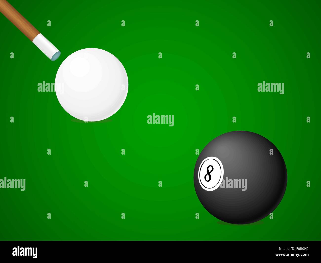 Billiard ball vector vectors hi-res stock photography and images - Alamy