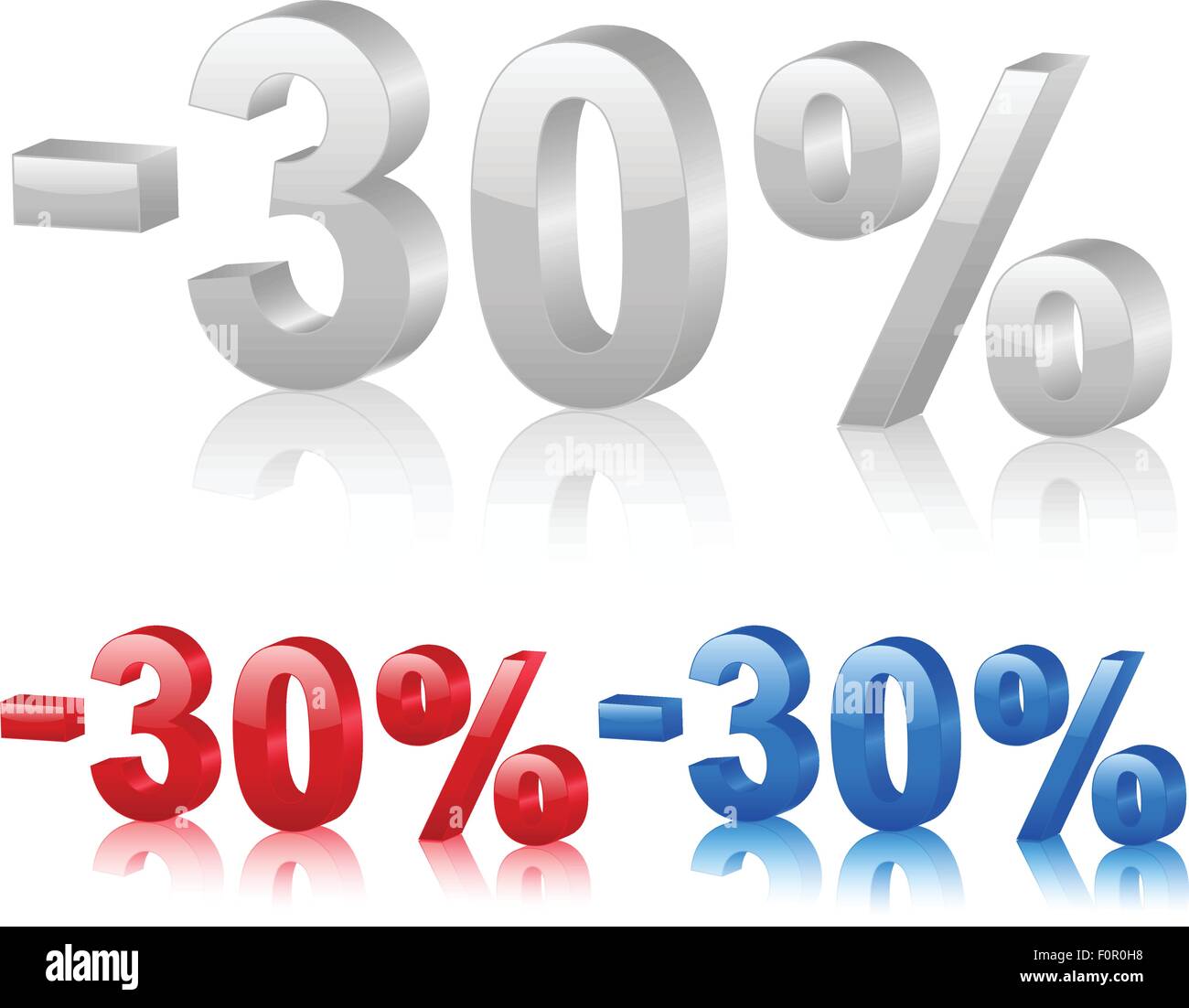 Number reduction Stock Vector Images - Alamy